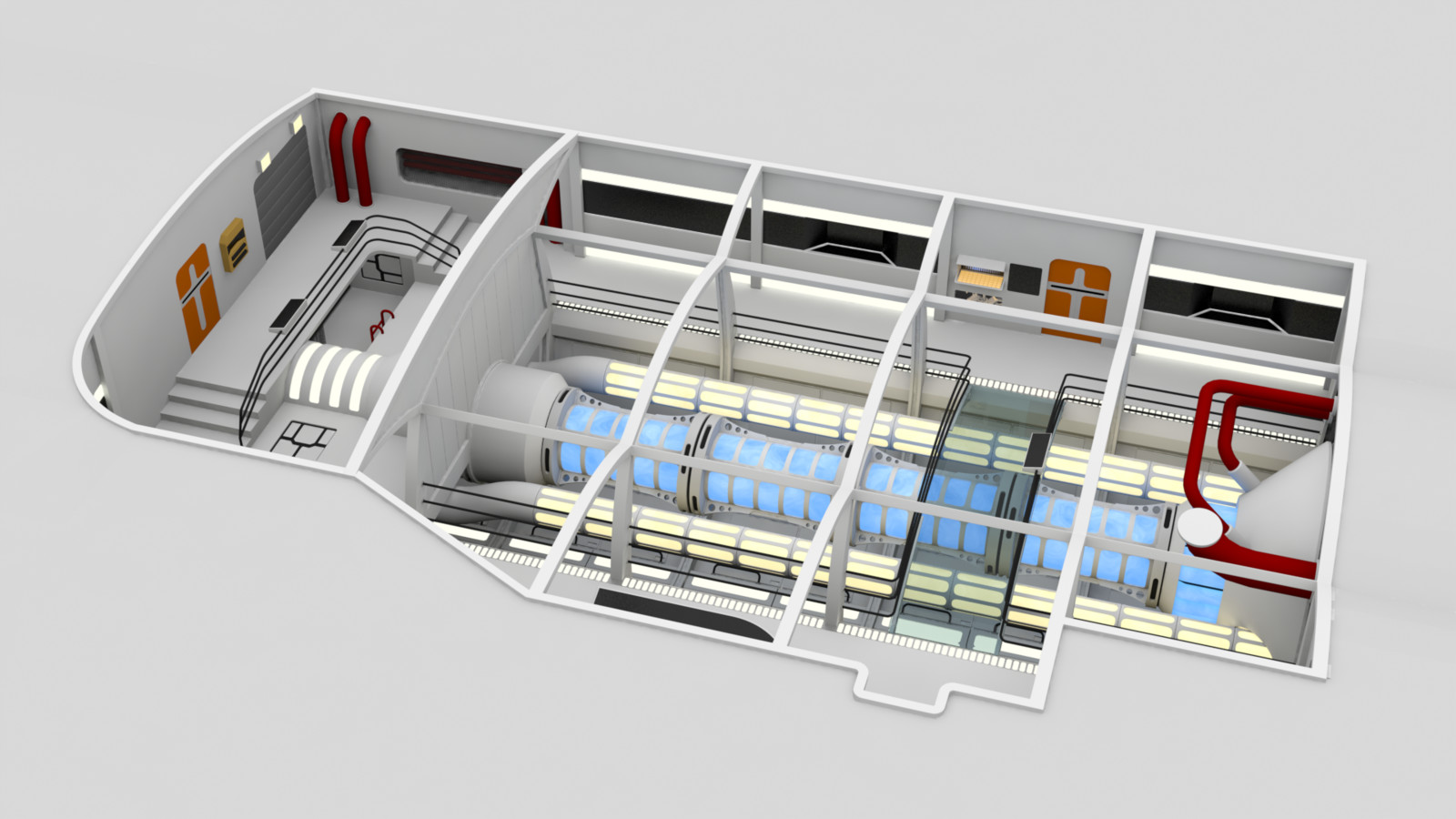 F. Rick Reich - Saber Class Main Engineering (Visual Concept)