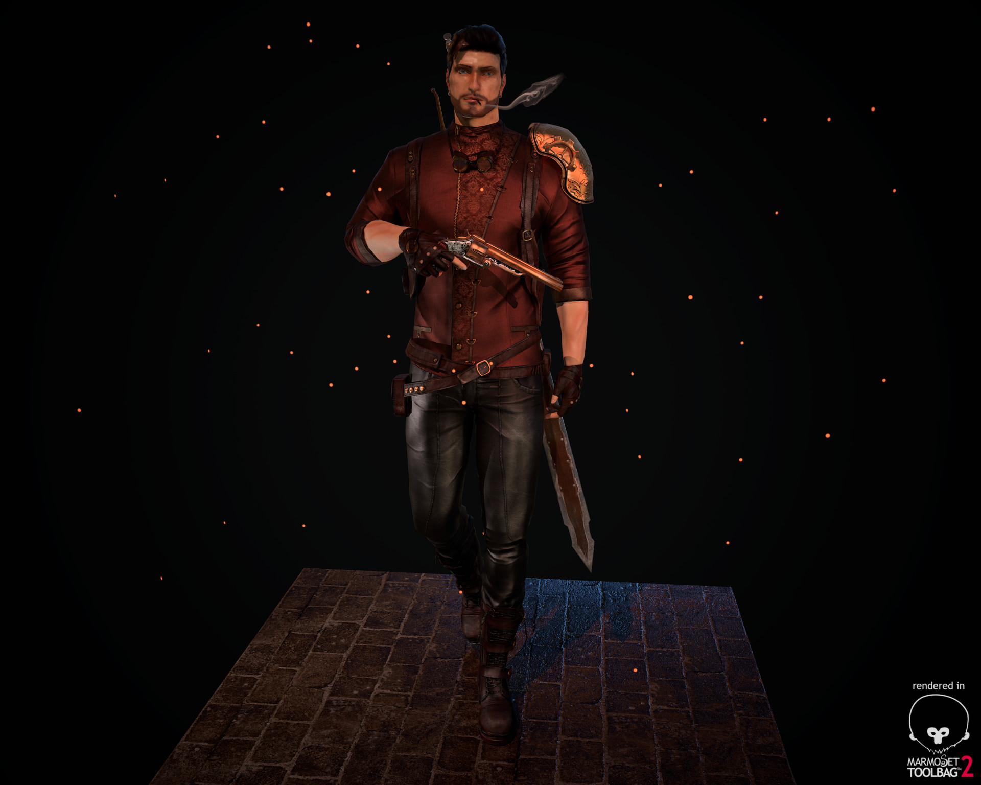 ArtStation - Steampunk Knight