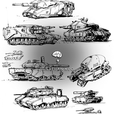 Brainstorm School - Previous Work Showcase