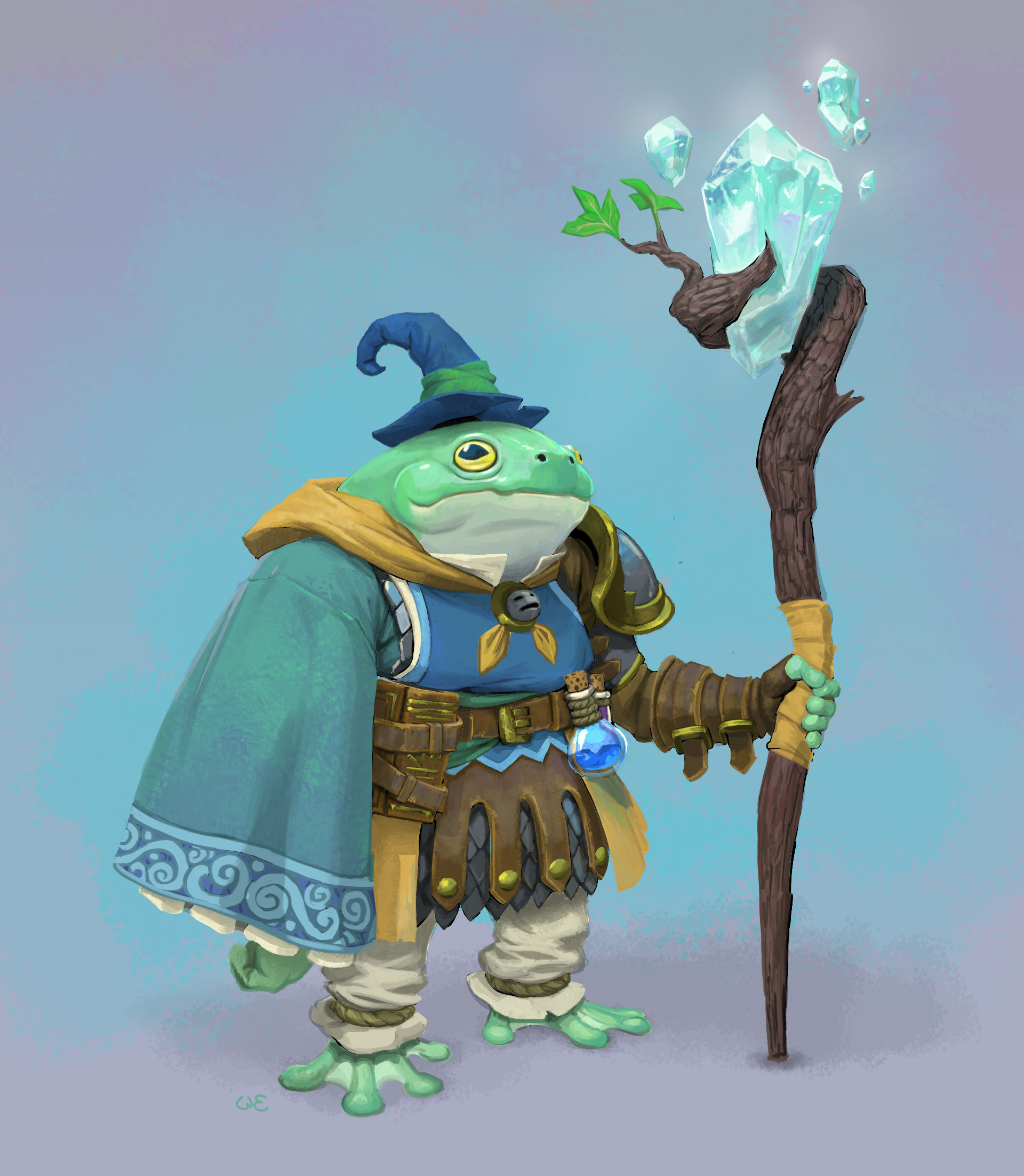 ArtStation - Magic Frog