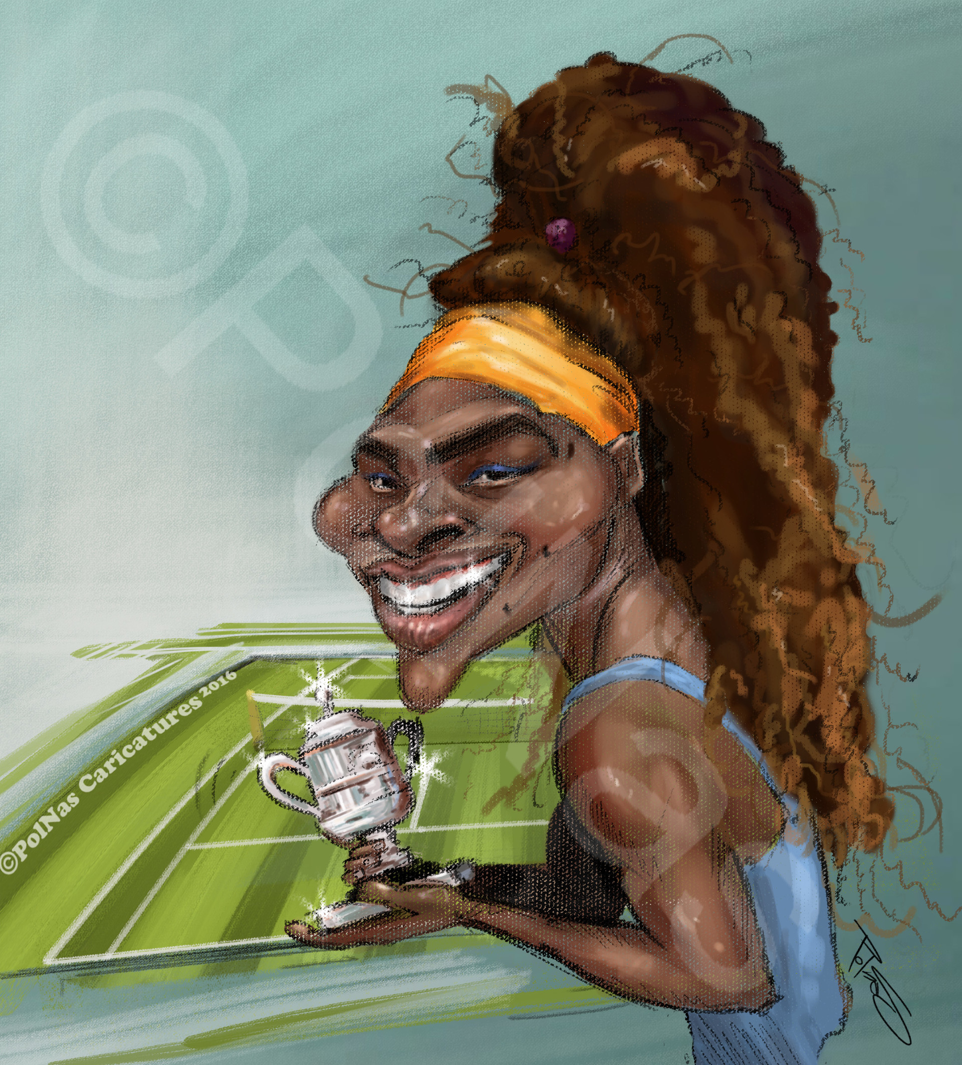 ArtStation - Serena Williams