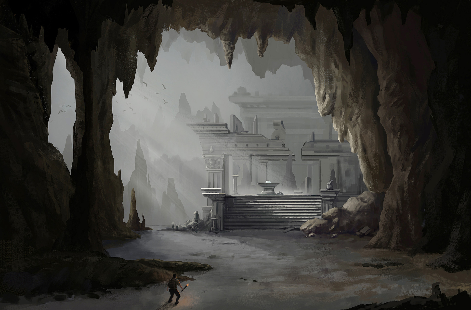 ArtStation - Cave relics