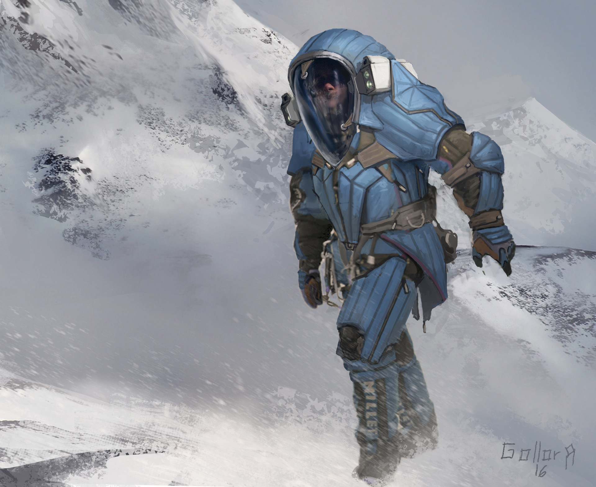 ArtStation - Polar exploration units Mark 1,2&3