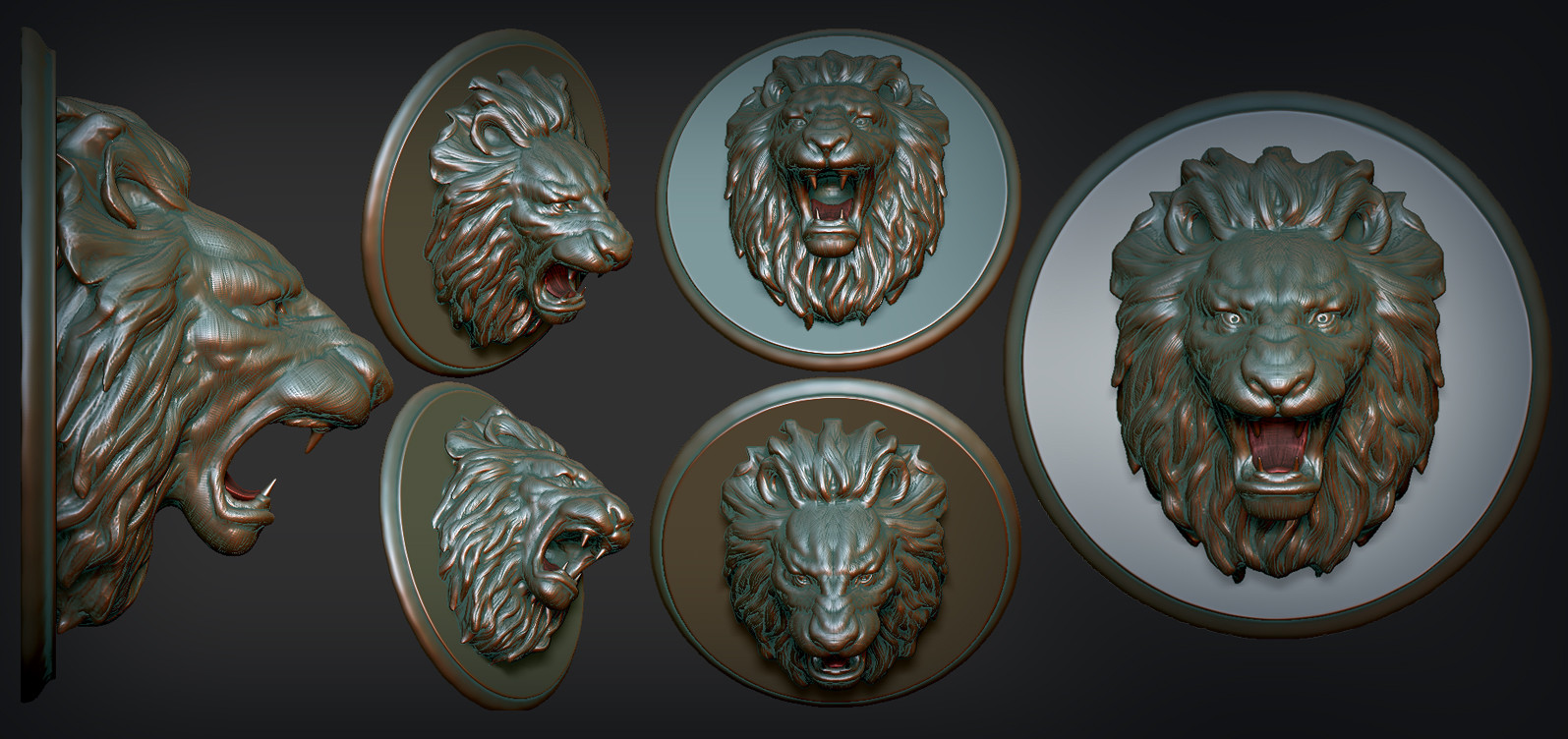 Praphul P Ambika - Lion Head