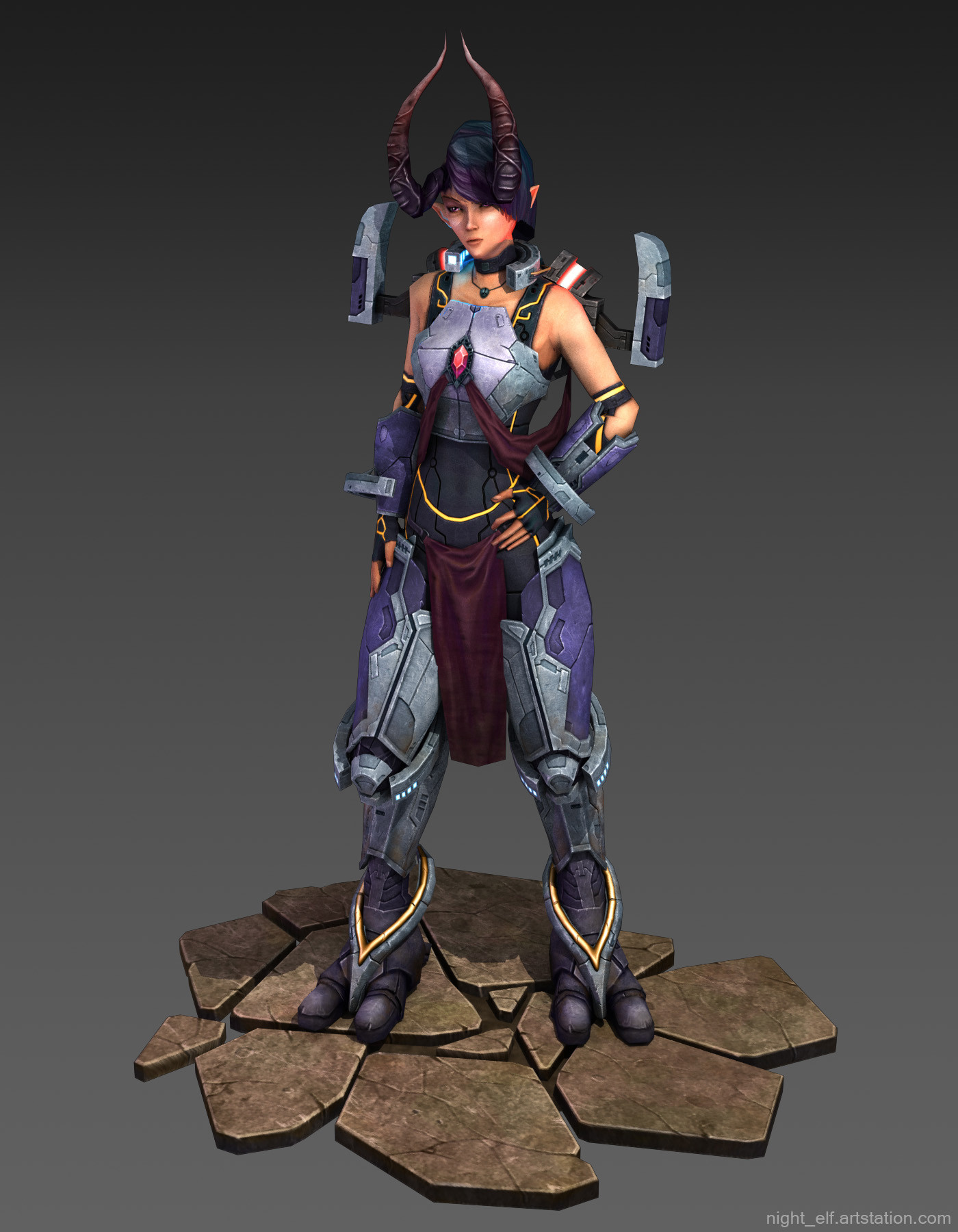 ArtStation - Tech-priest model