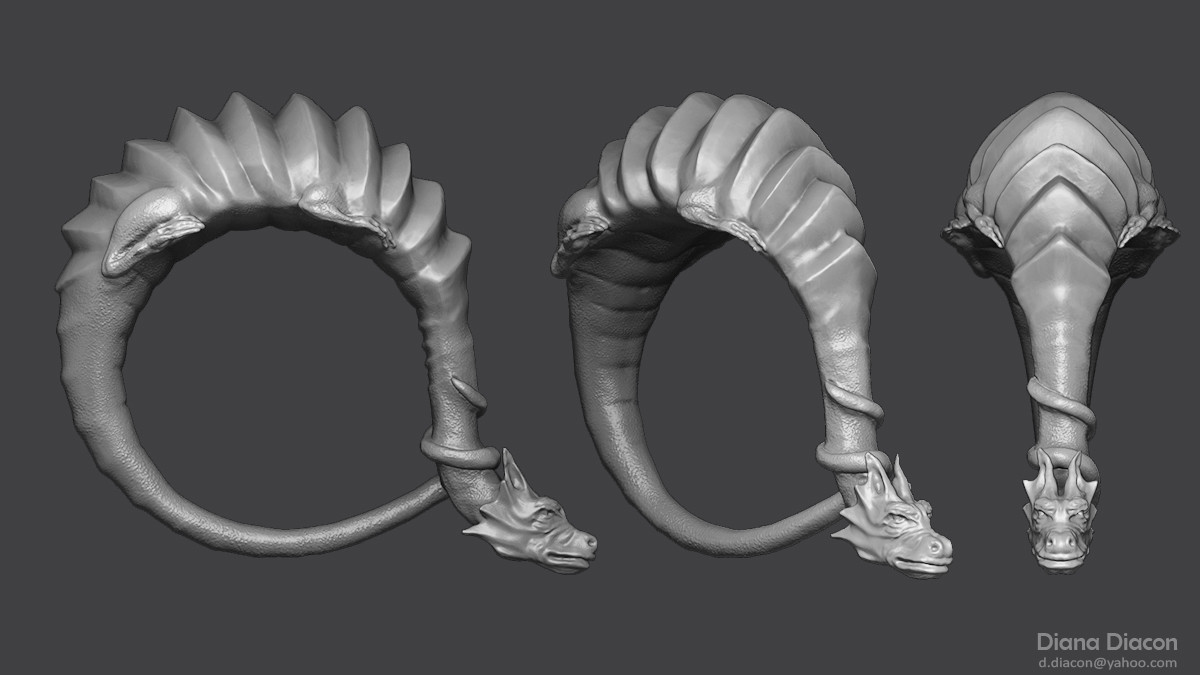 ArtStation - Dragon Ring