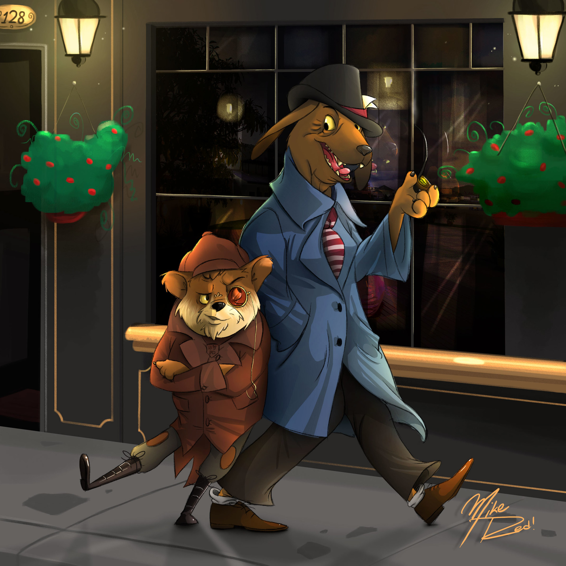 ArtStation - Sherlock and Watson