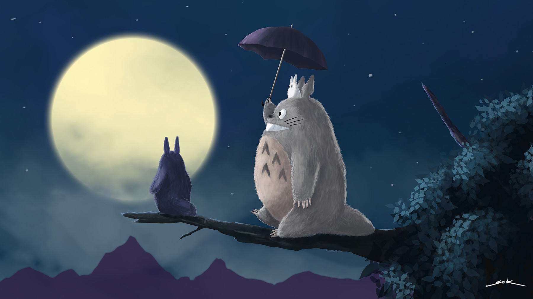 ArtStation - Totoro Fan Art