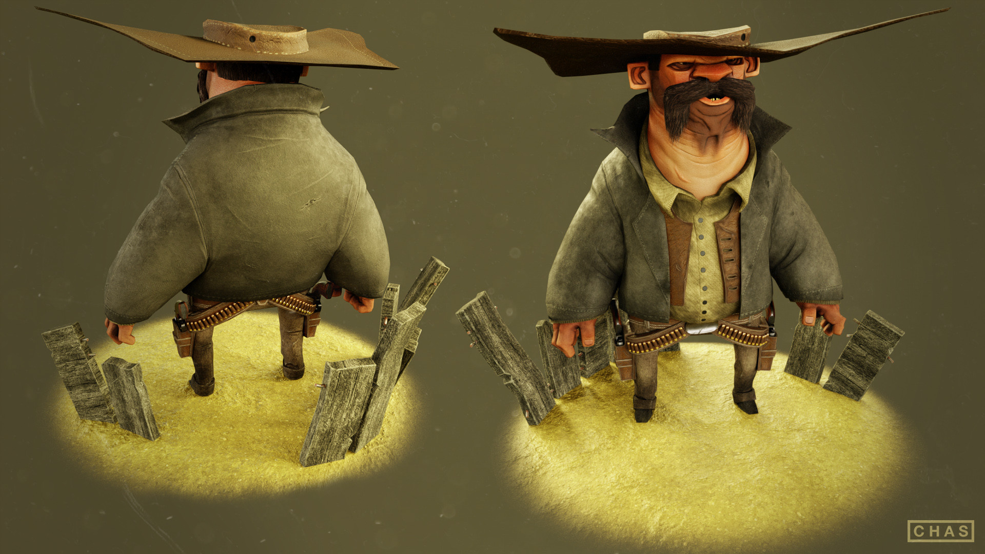 ArtStation - Gunslinger