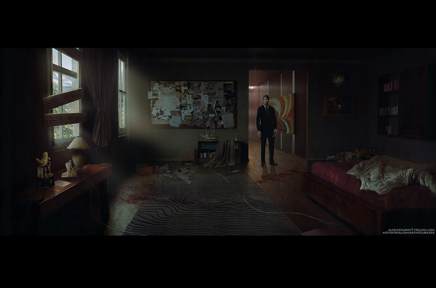 Maniac Room by Aleksey Zhukov : r/ImaginaryInteriors