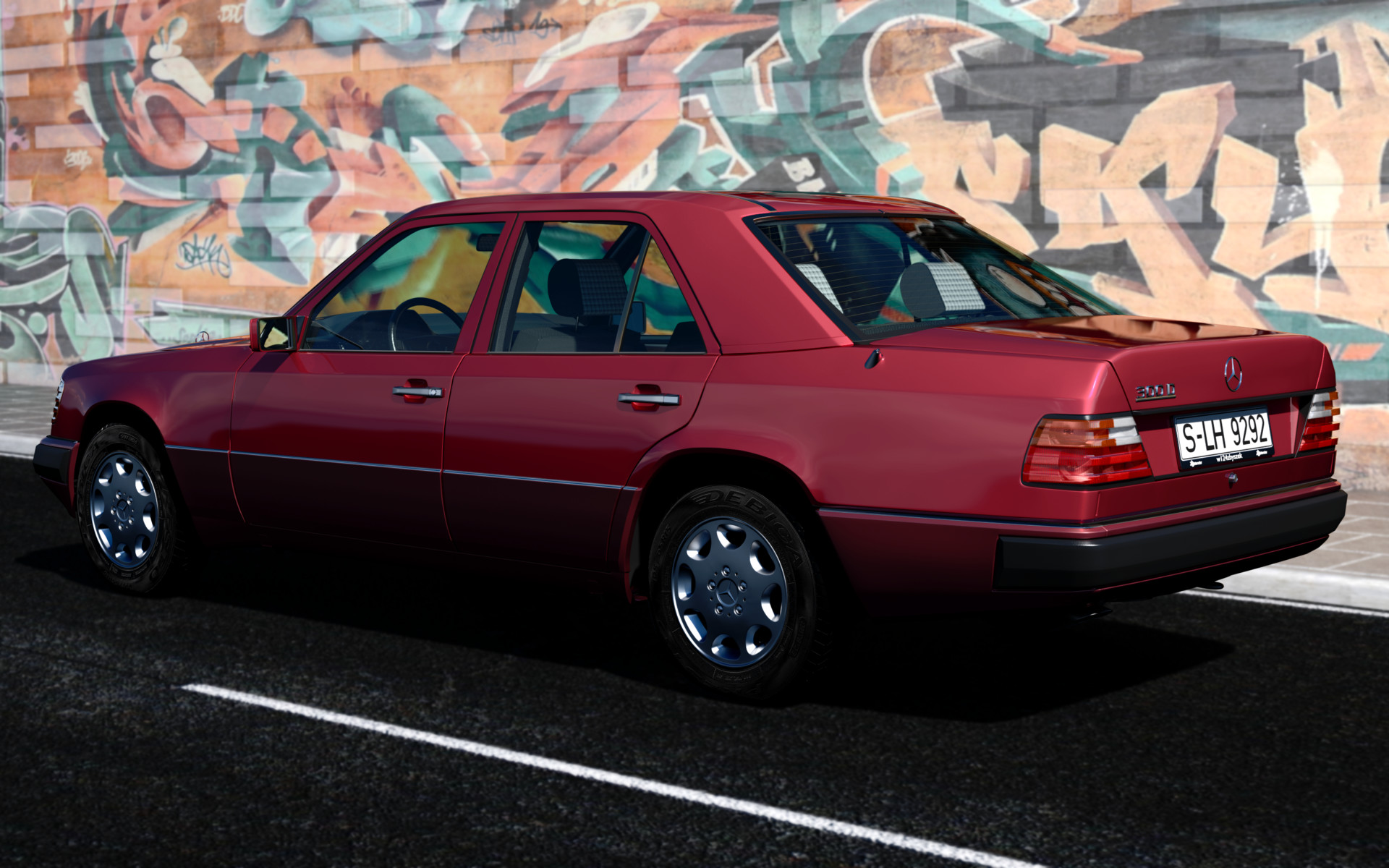 ArtStation - Mercedes-Benz W124