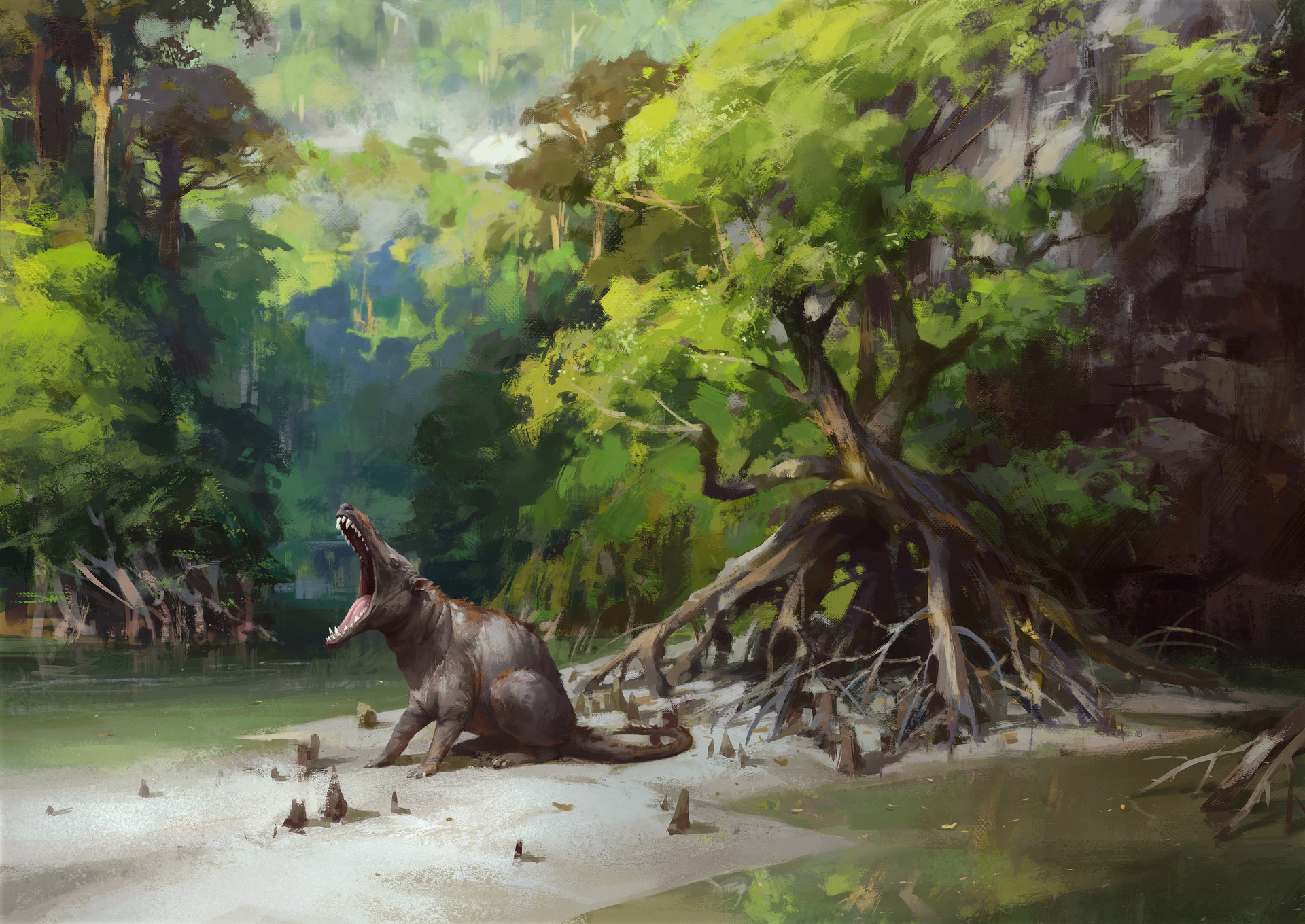 ArtStation - Andrewsarchus