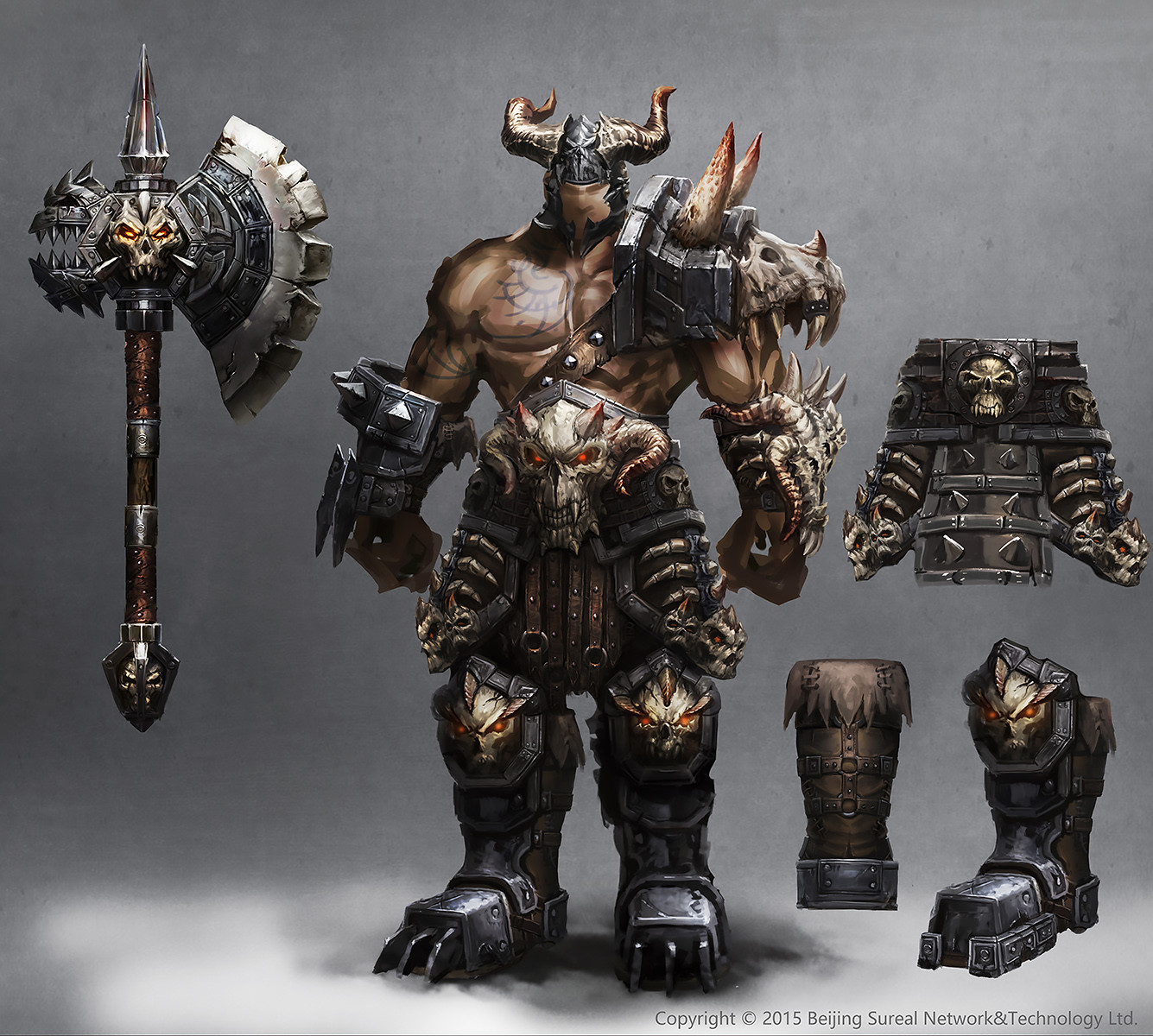 ArtStation - Berserker Design
