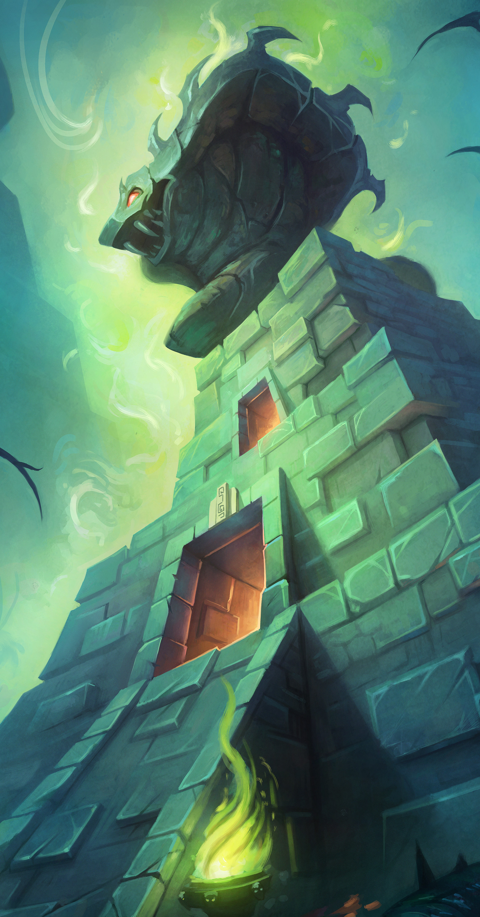 ArtStation - Temple Of The Serpent King