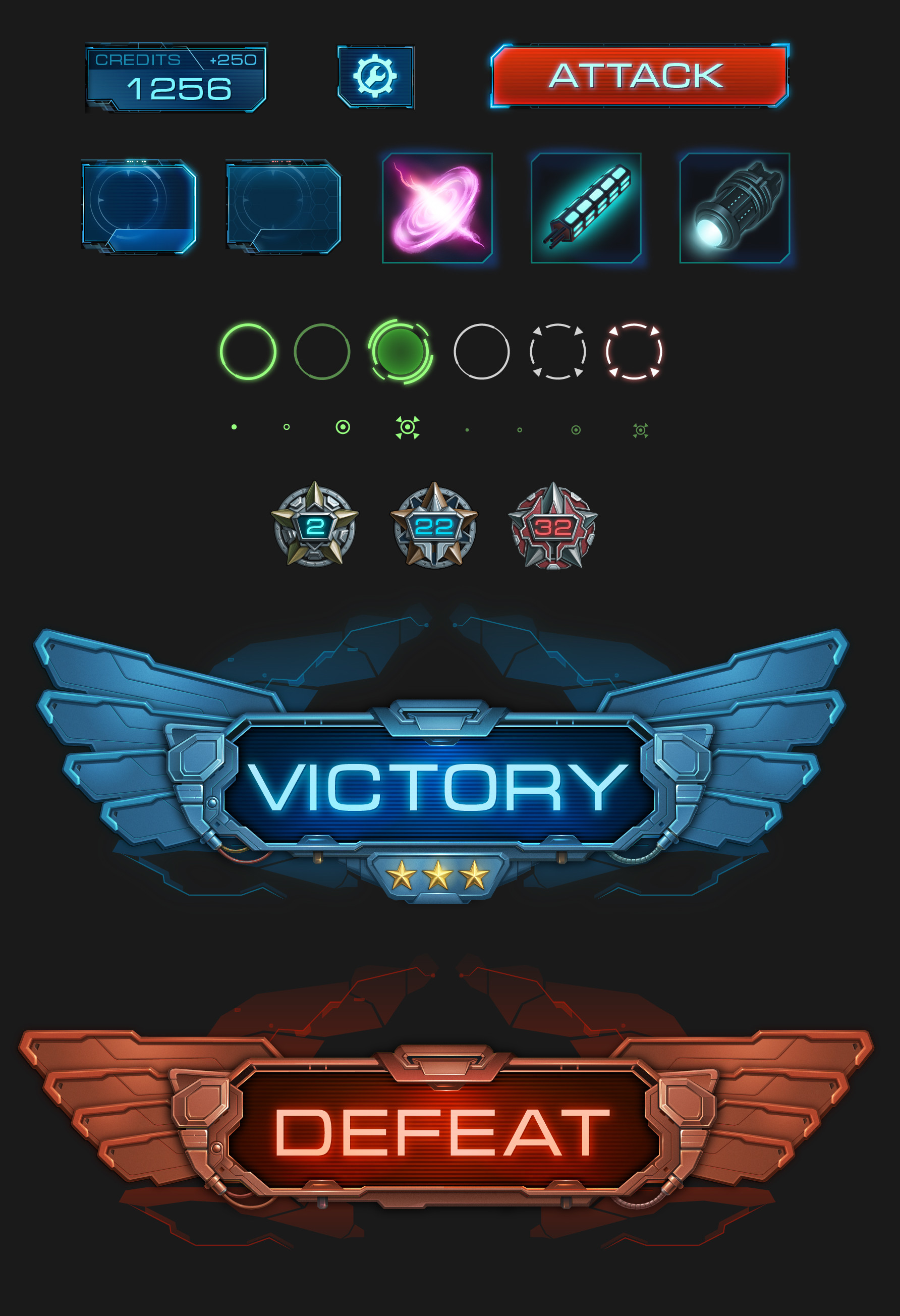 ArtStation - ui elements
