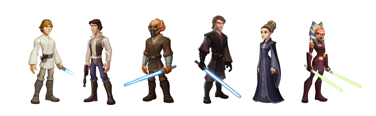 Josh Black - Character designs for Disney Infinity 3.0 Star Wars