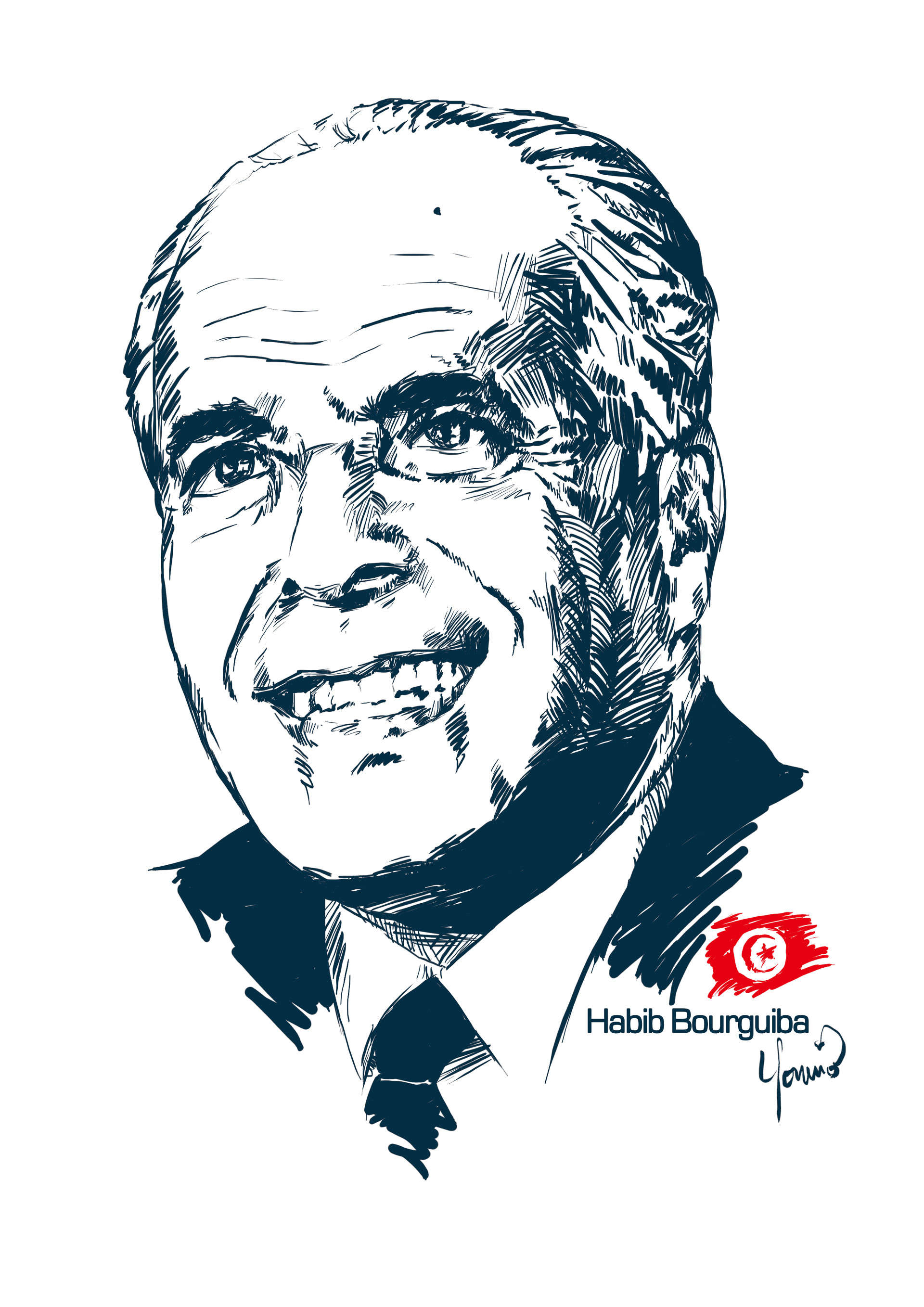 ArtStation - Habib Bourguiba