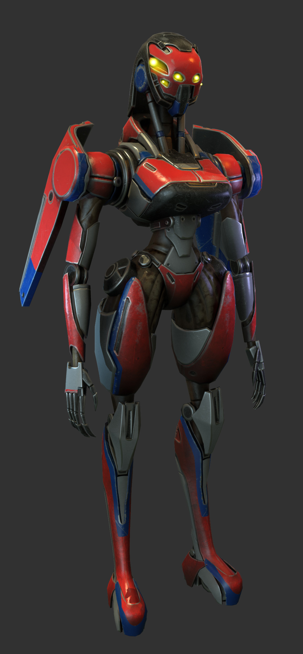 ArtStation - Female Robot