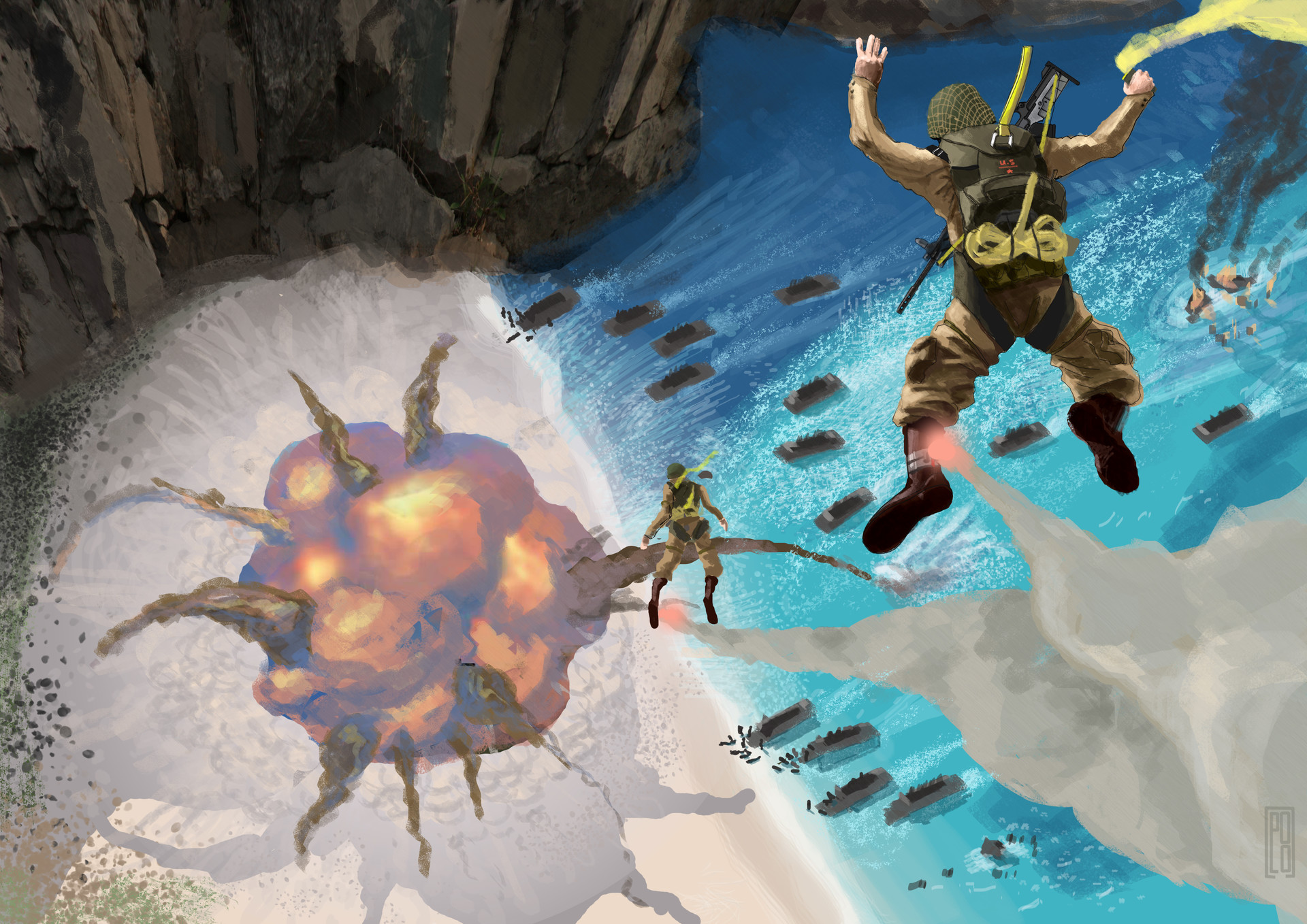 ArtStation - Drop zone