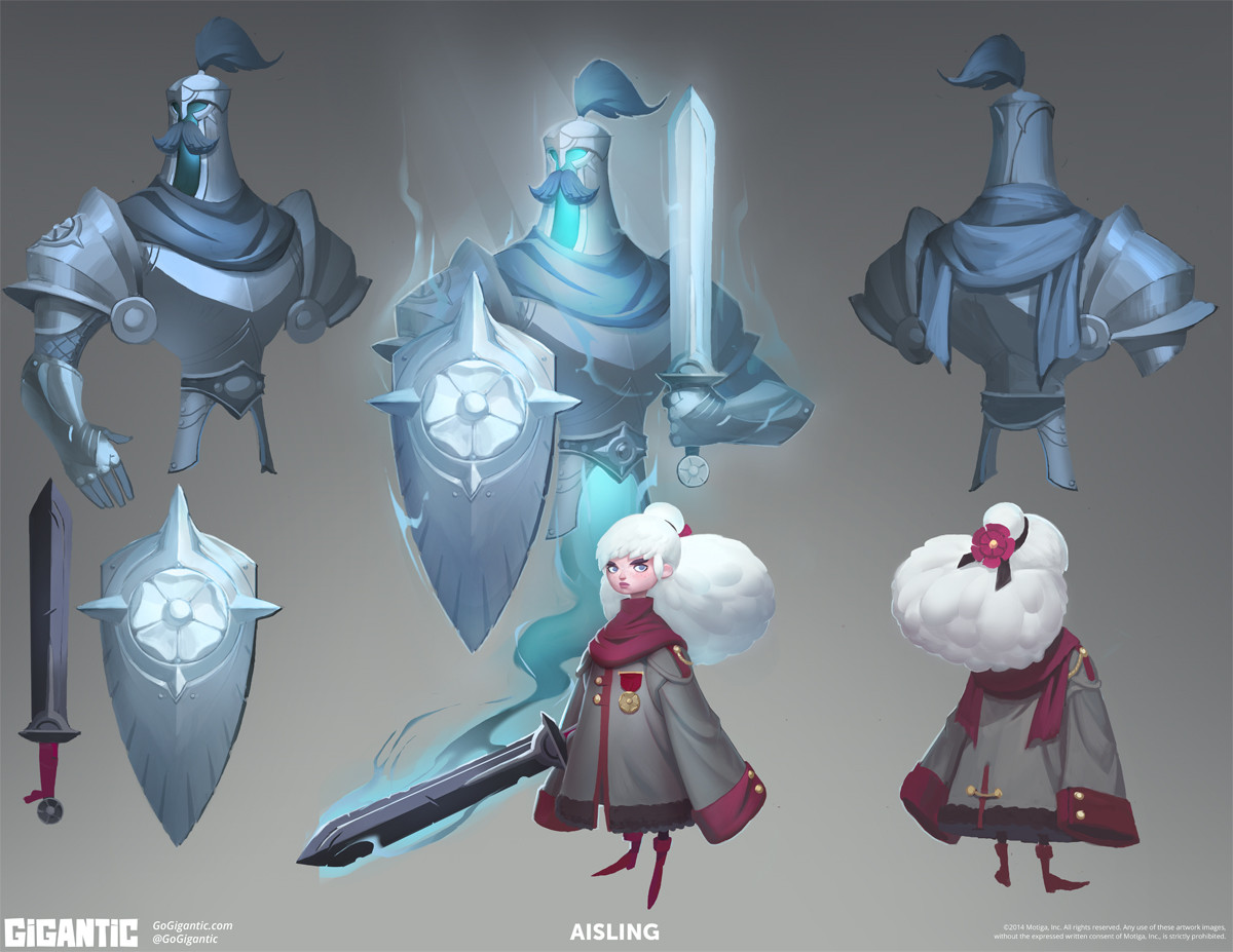 ArtStation - GIGANTIC - Aisling