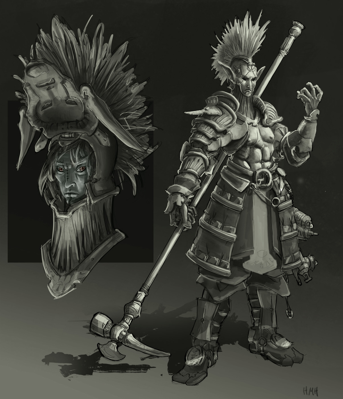 ArtStation - Ordinator - Morrowind Character Redesign