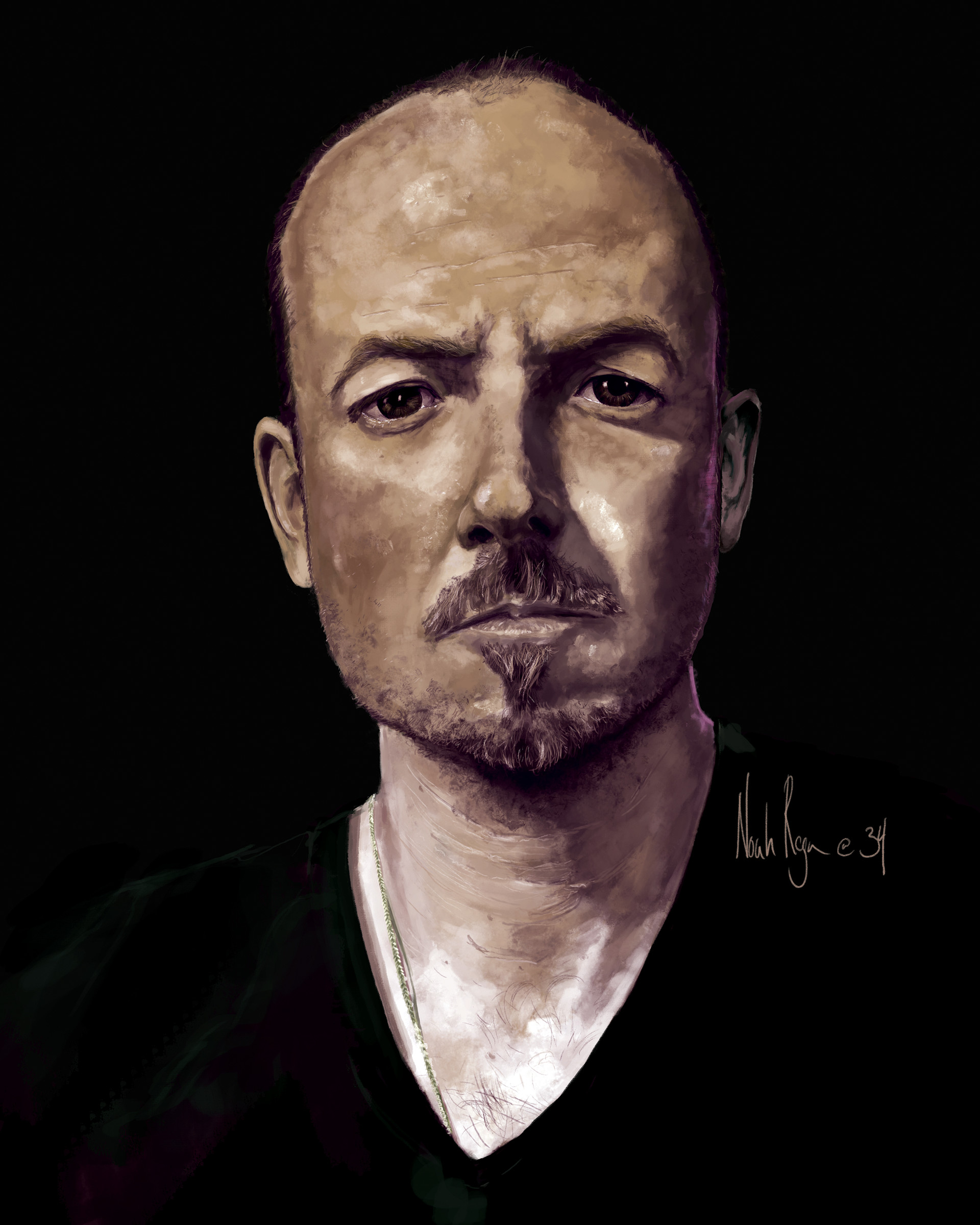 ArtStation - Self portrait 2016