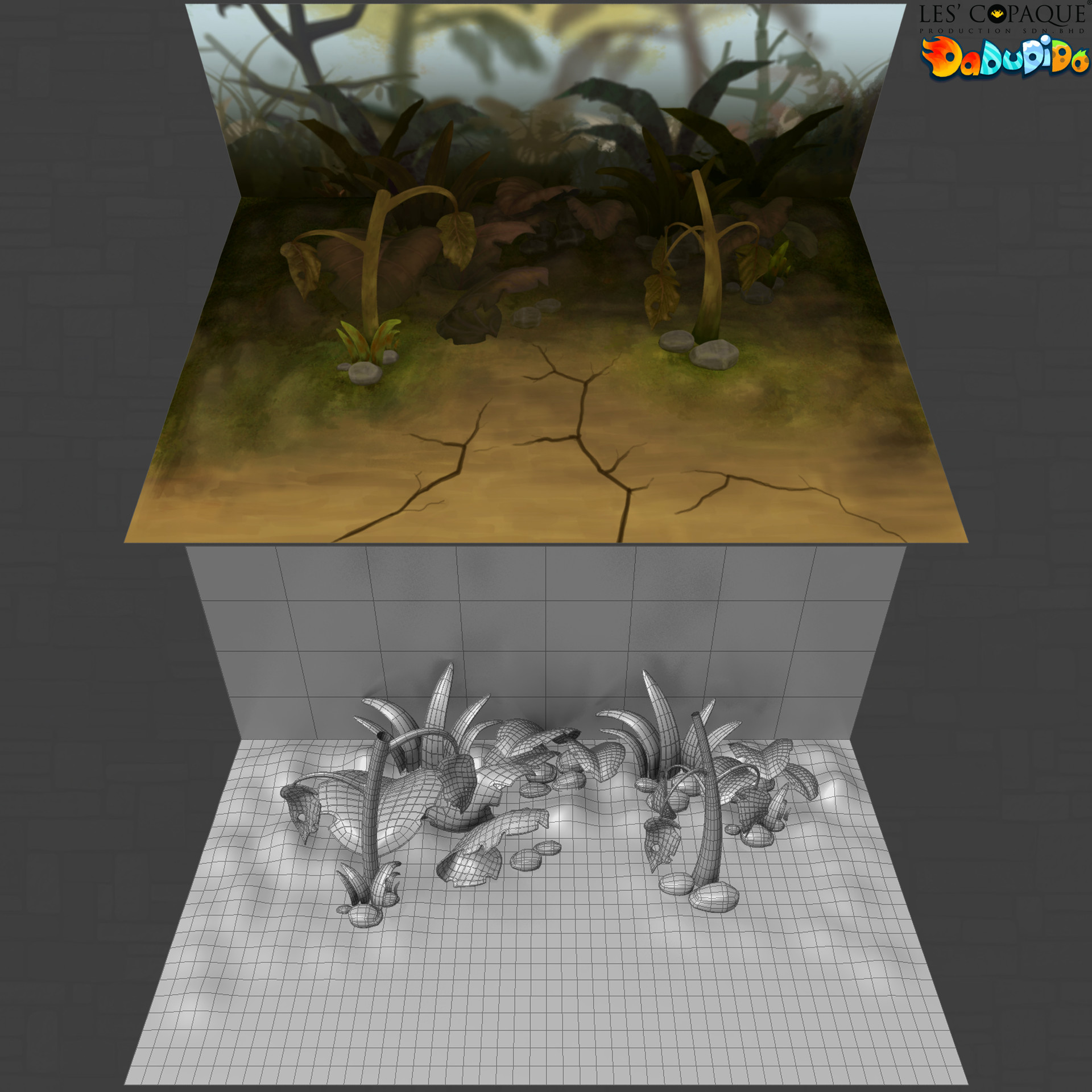 ArtStation - Jungle set