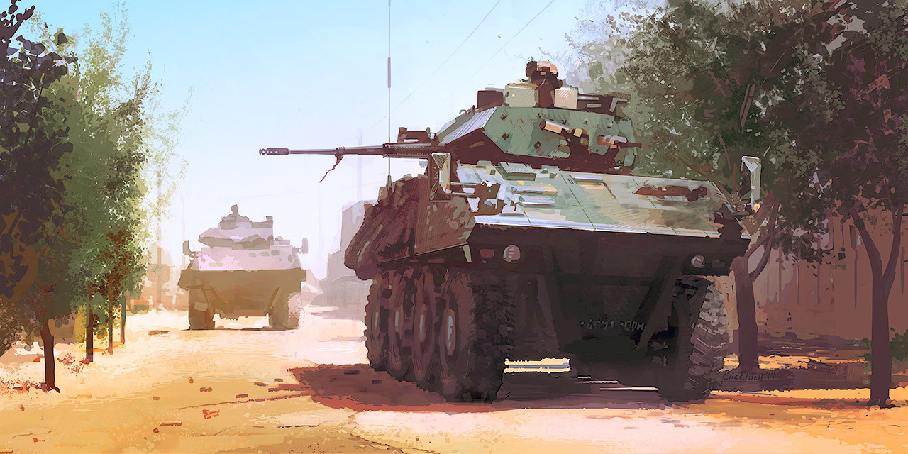 ArtStation - VBCI in Action