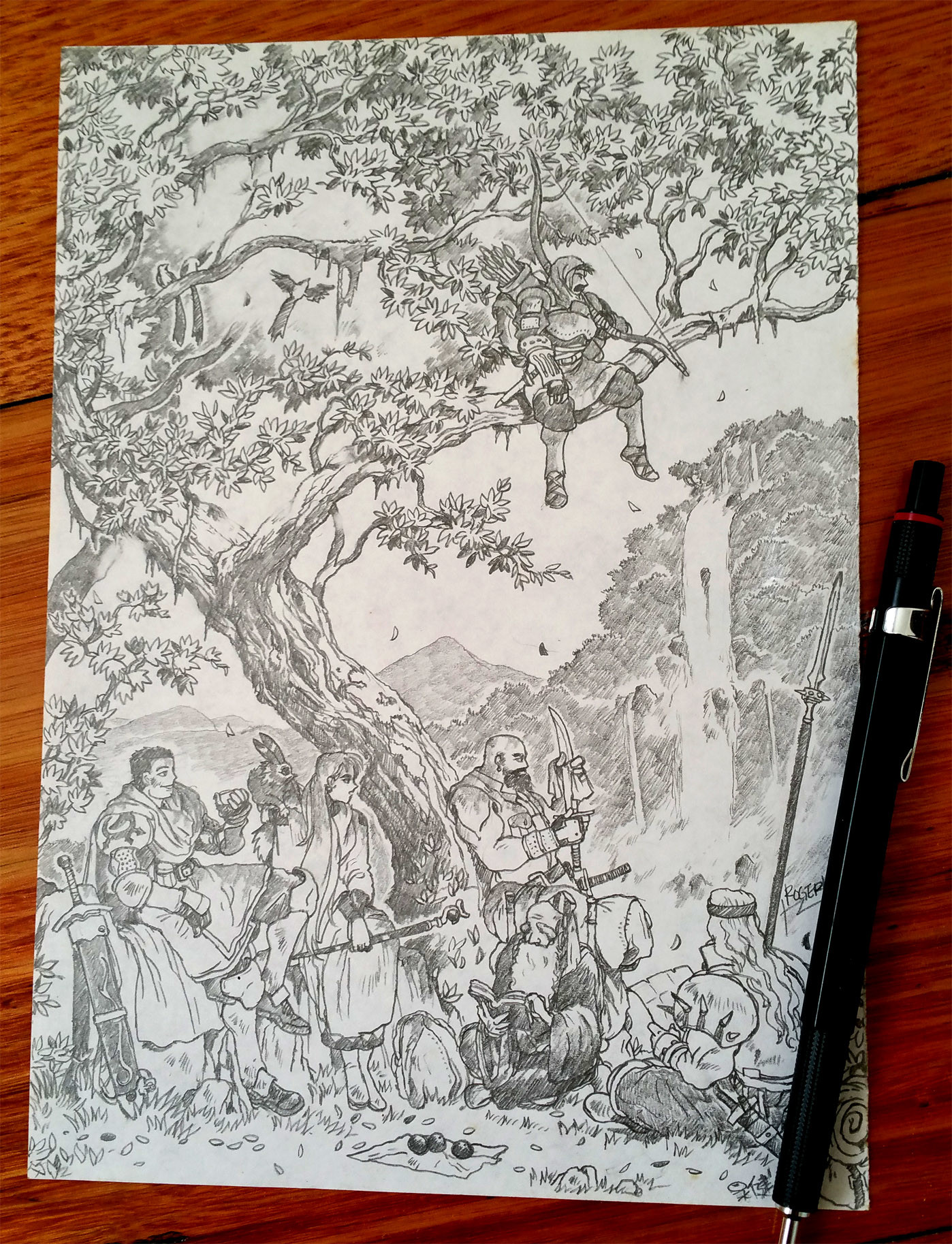 Fantasy Art Pencil Drawings