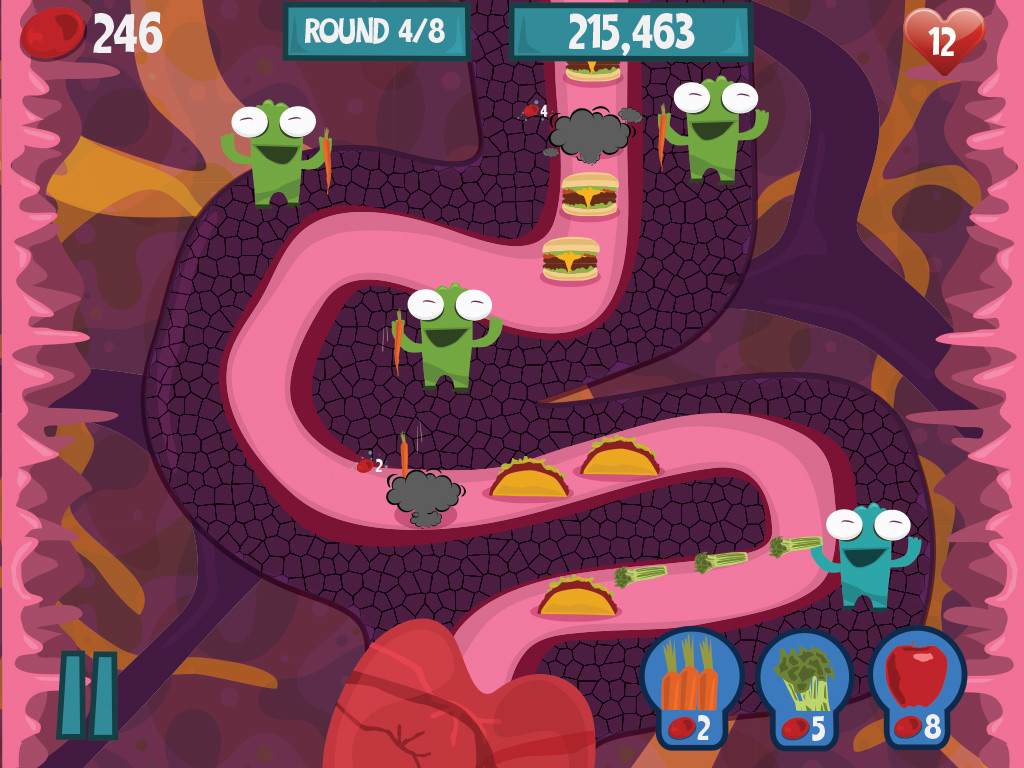 ArtStation - Food Fighters Tower Defense