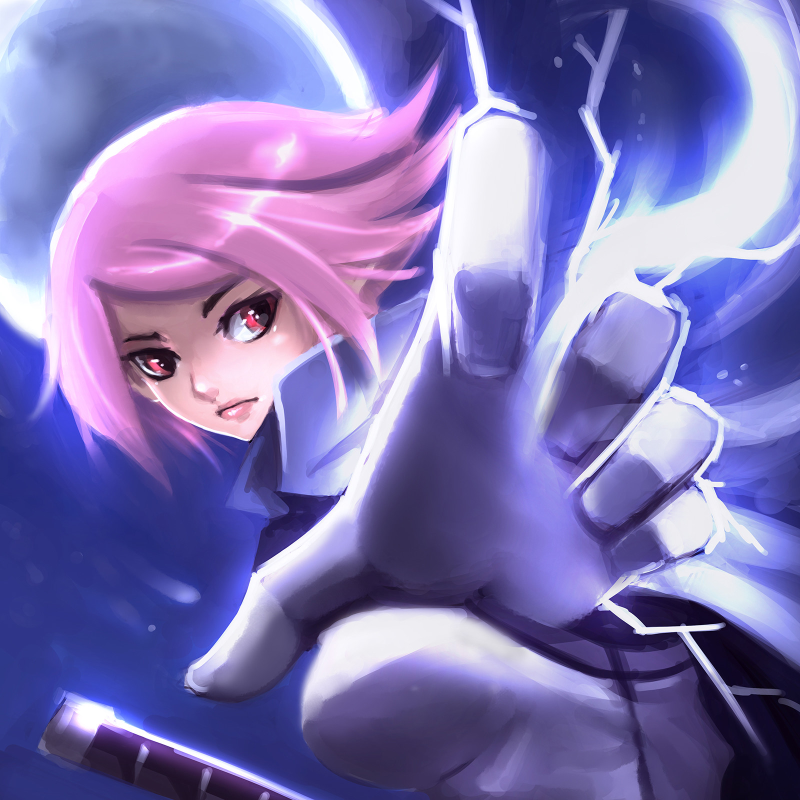ArtStation - Samurai Anime Girl