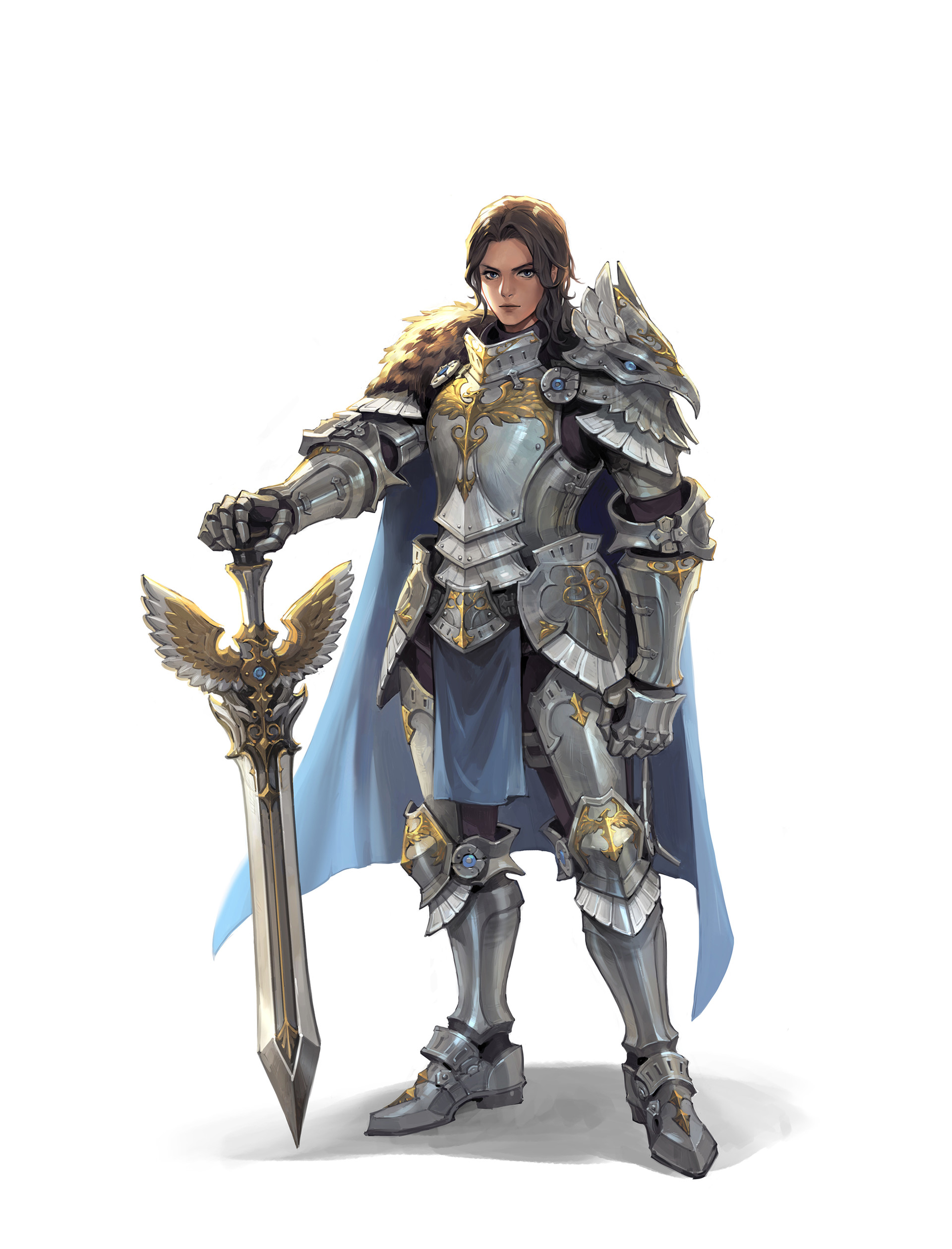 ArtStation - 160217 hawk armor, Sora Kim