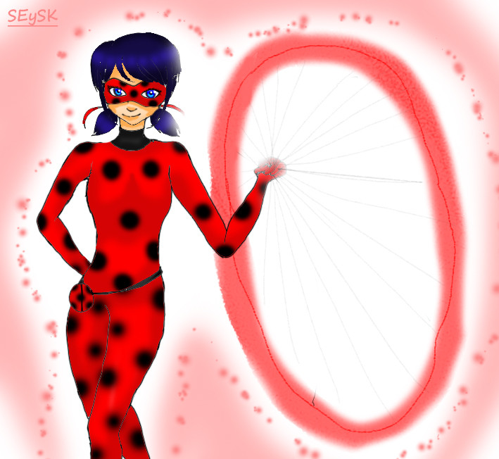 ArtStation - Lady Bug! from the serie Miraculous!