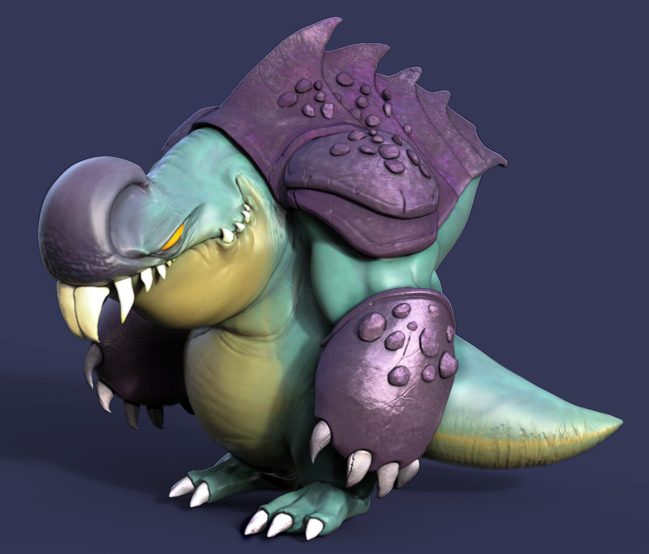 ArtStation - Cartoon creature