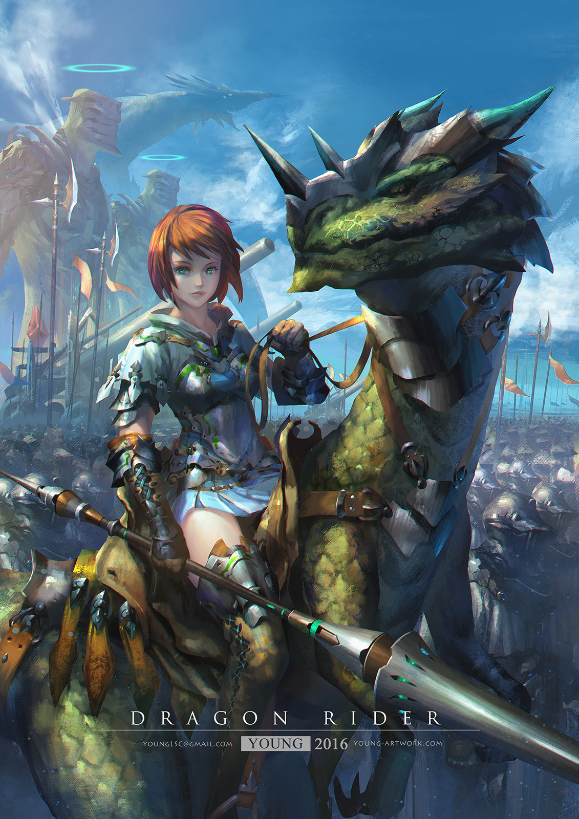 ArtStation - DRAGON RIDER