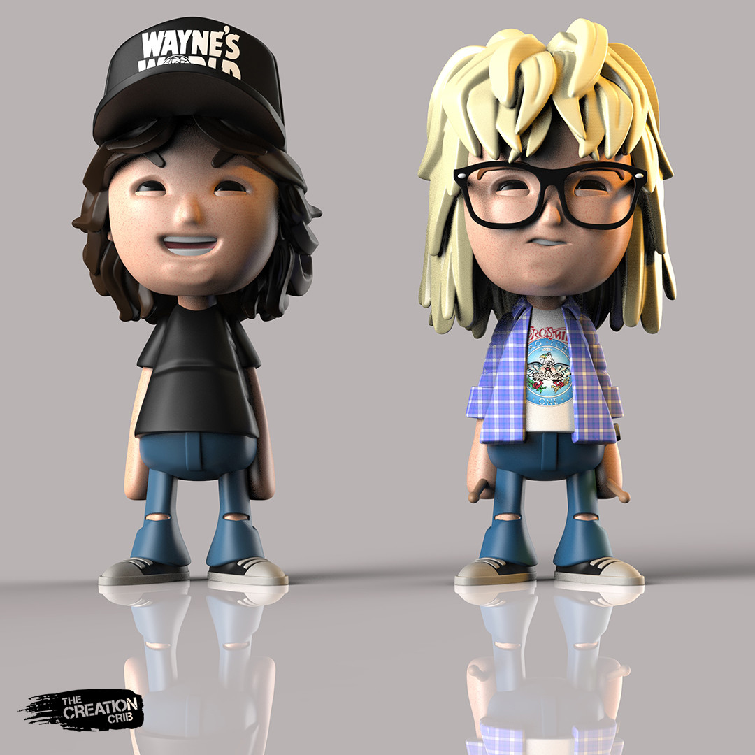 Brian Baity - Wayne and Garth Cribblets