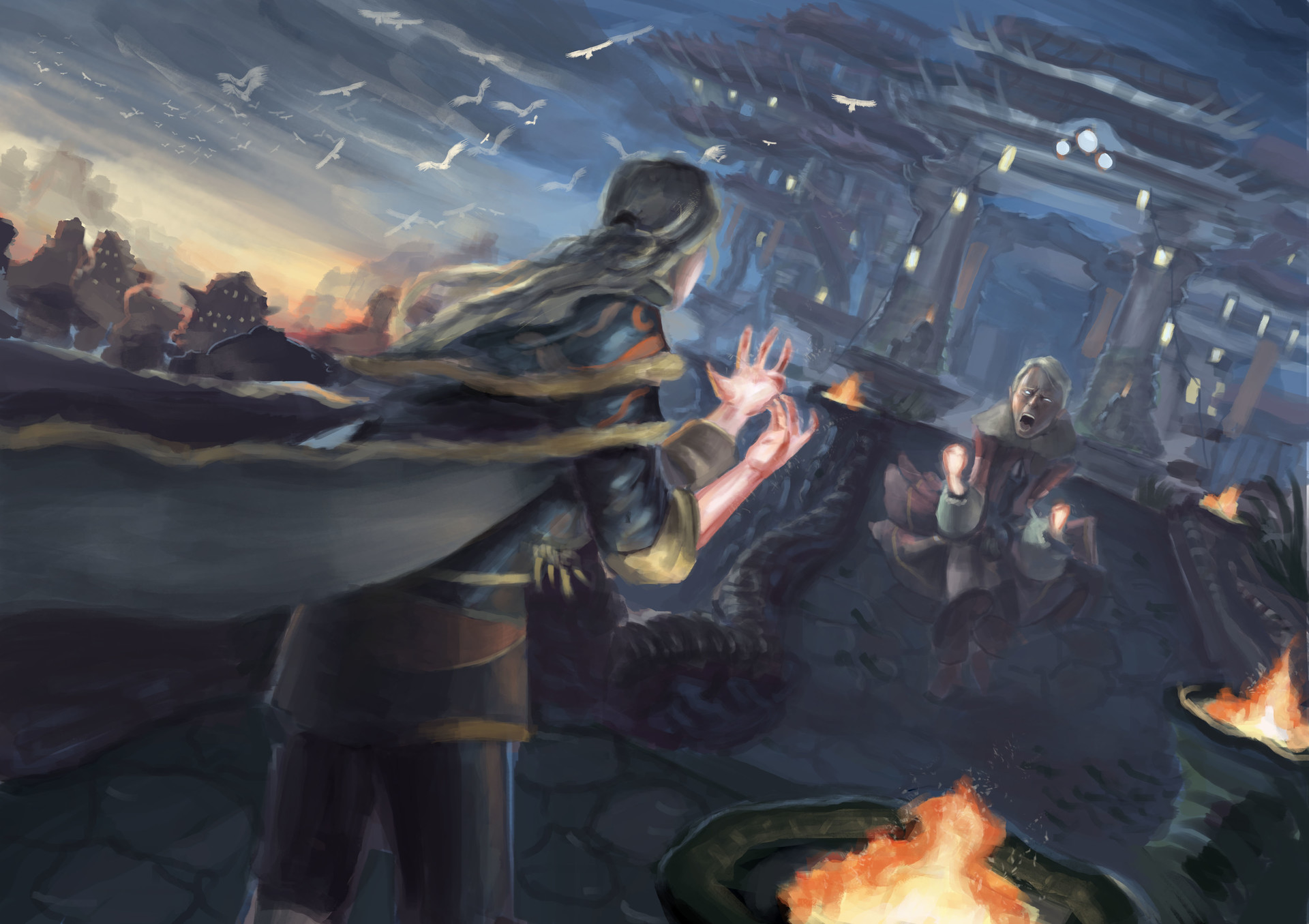 ArtStation - Royal Feud - Magic Duel
