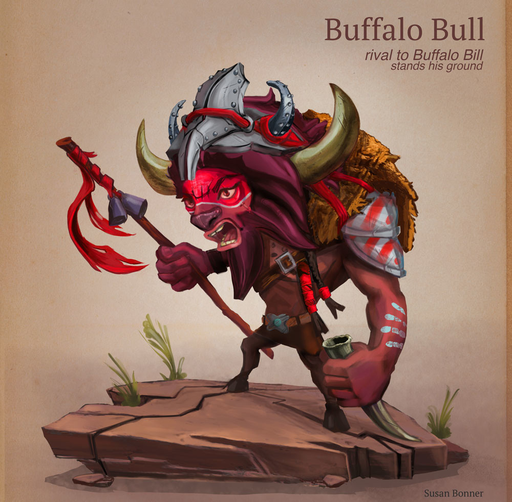 ArtStation - Buffalo Bull
