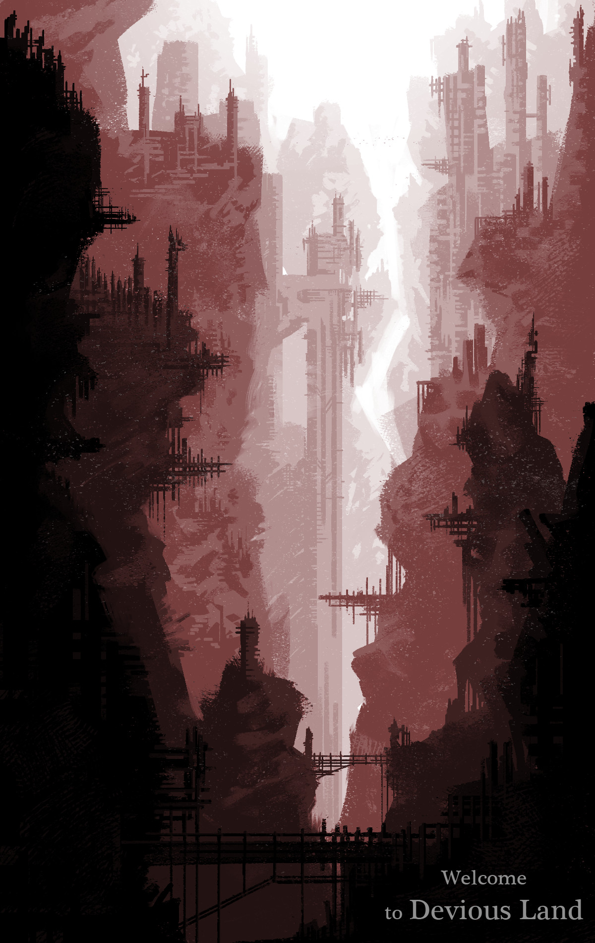 ArtStation - Devious landscape