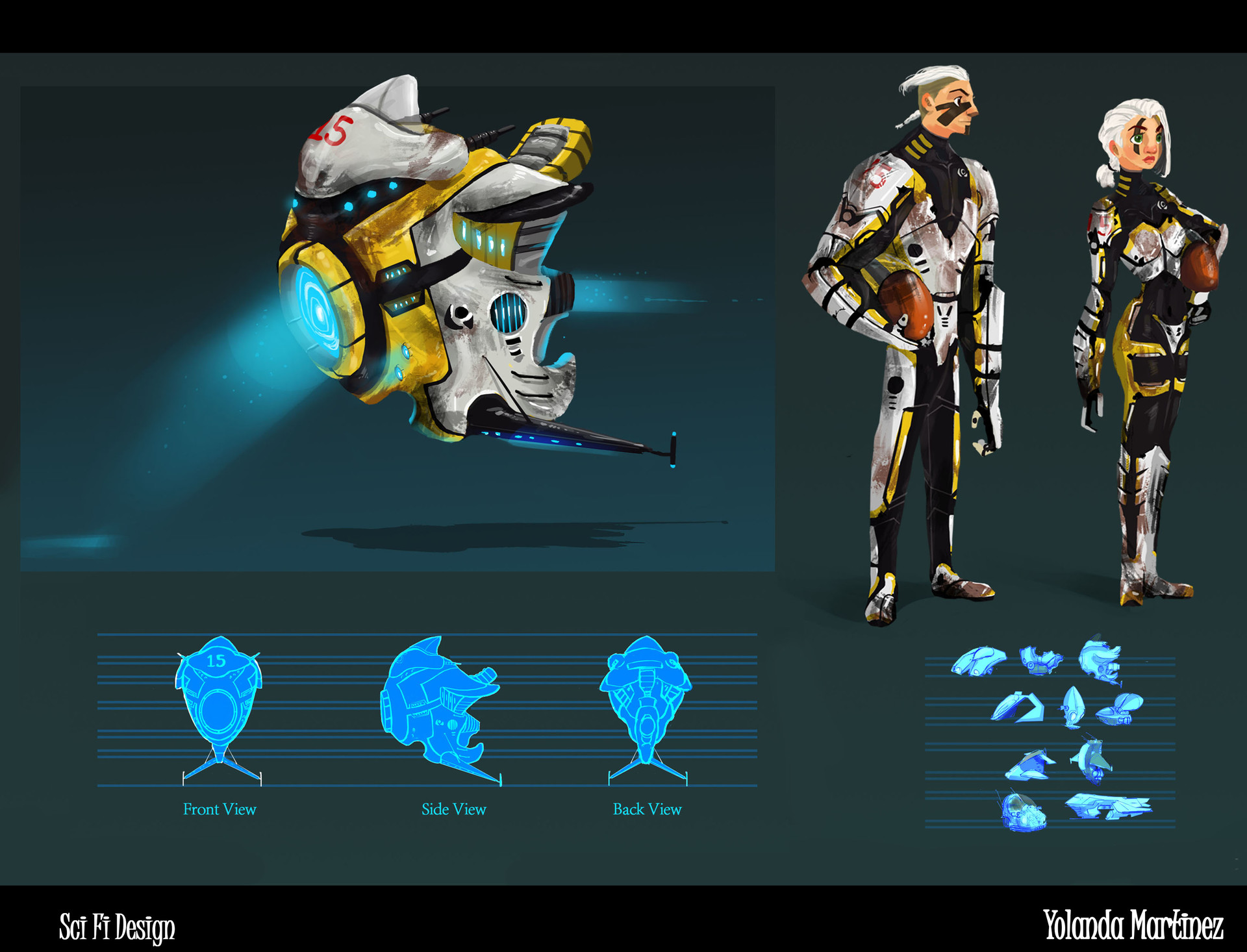 ArtStation - Sci fi characters