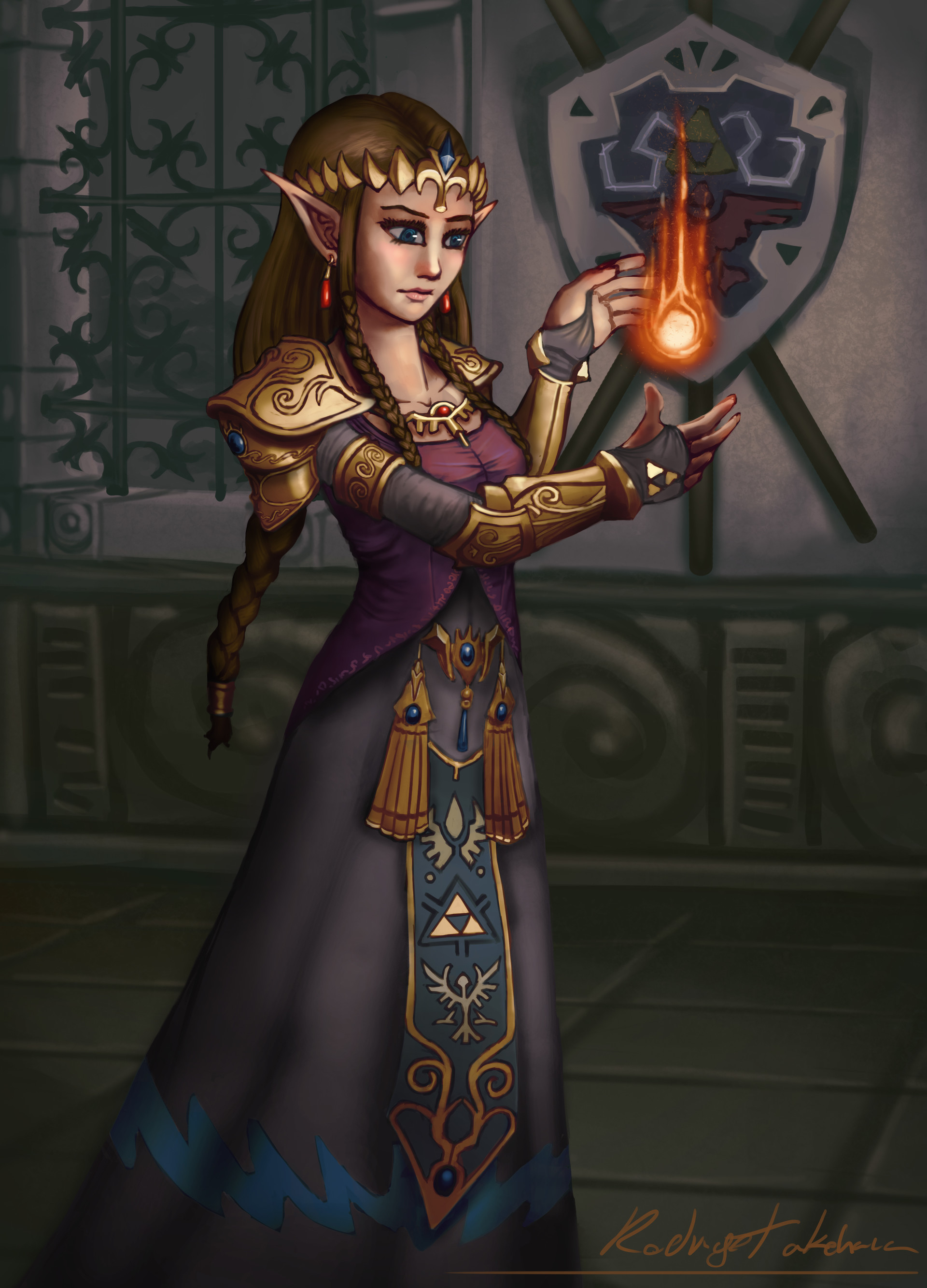 ArtStation - Princess Zelda