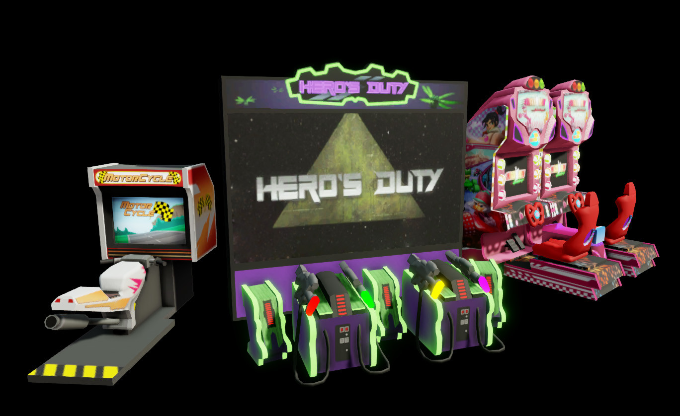 Reed Hawker - Arcade Machines for Disney Infinity