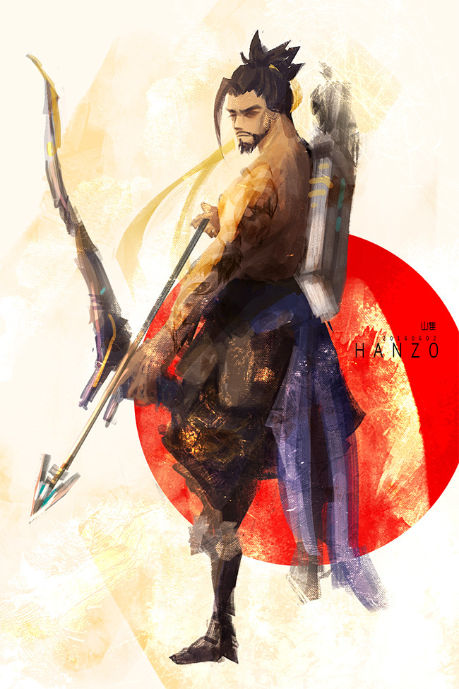 ArtStation - Hanzo--overwatch