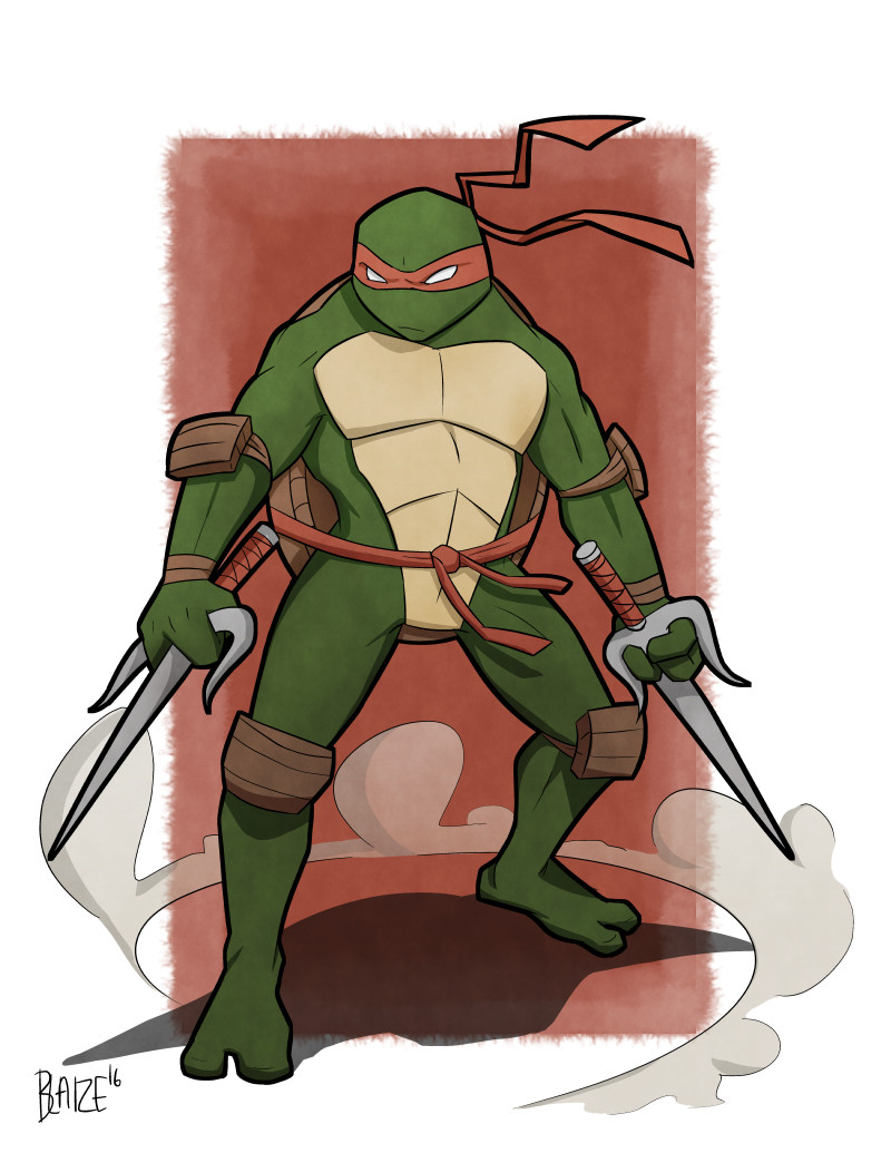 ArtStation - TMNT - Raphael