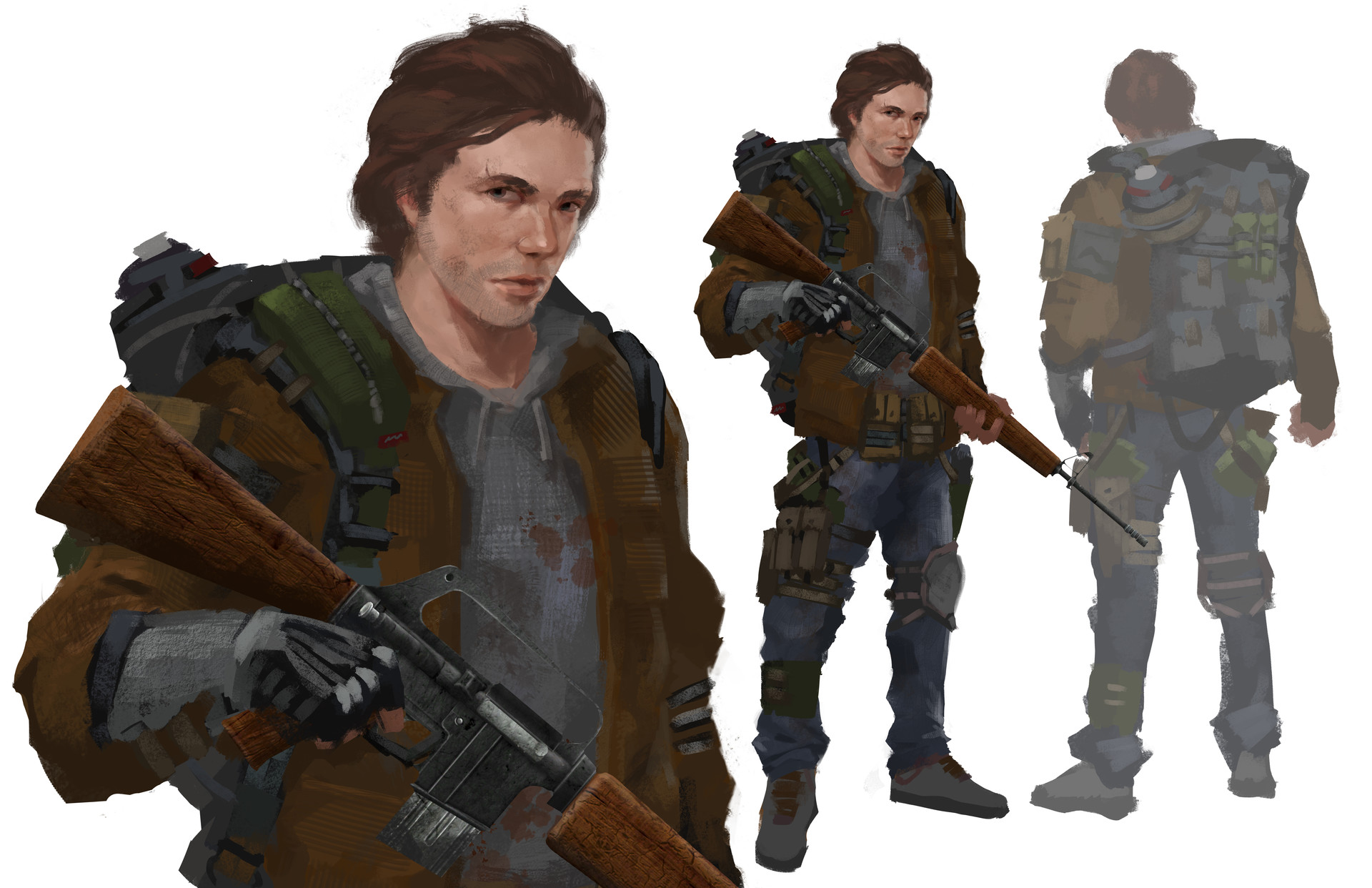 Weichen Lin - Survivor Character Design