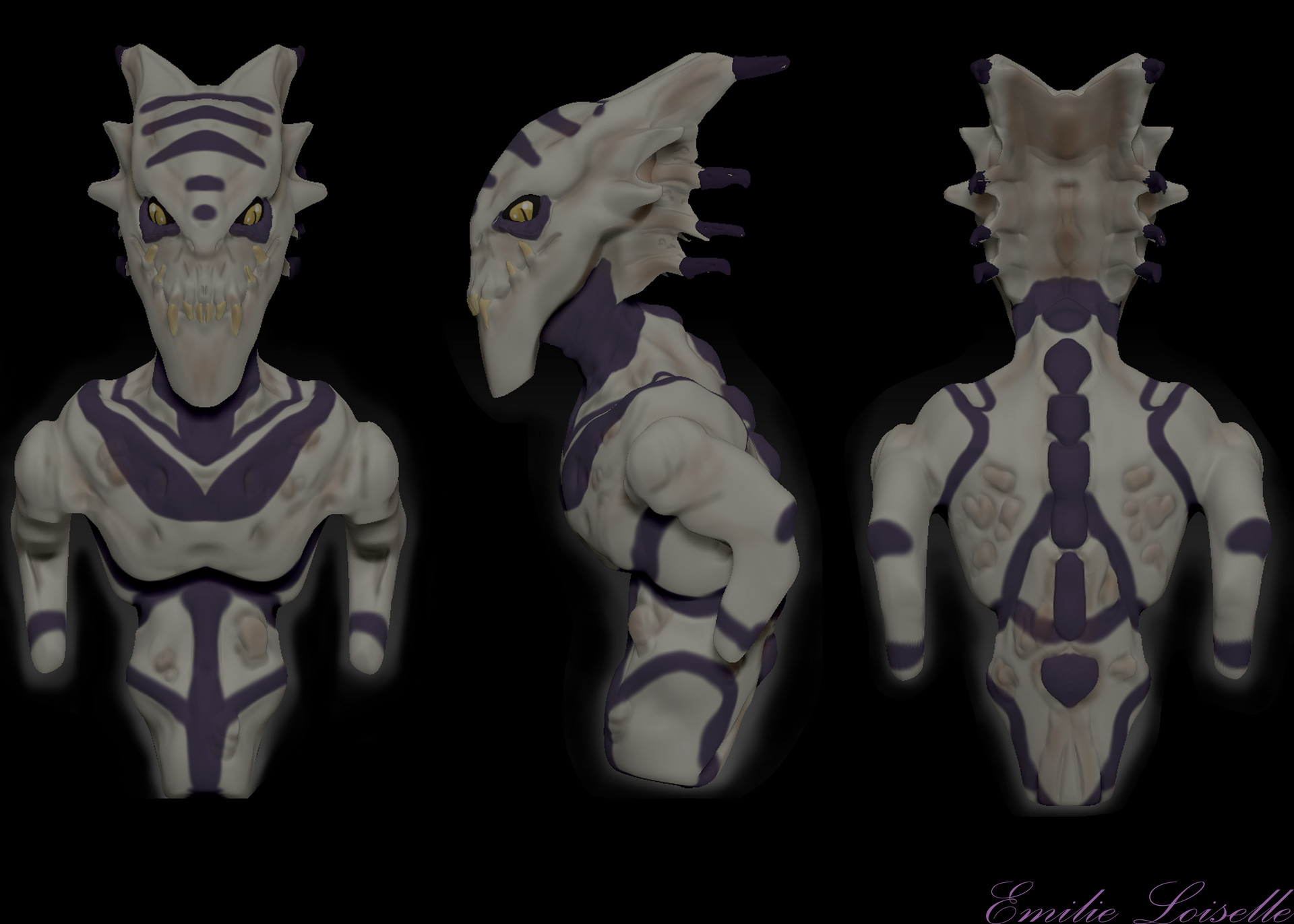 ArtStation - alien_ Zbrush