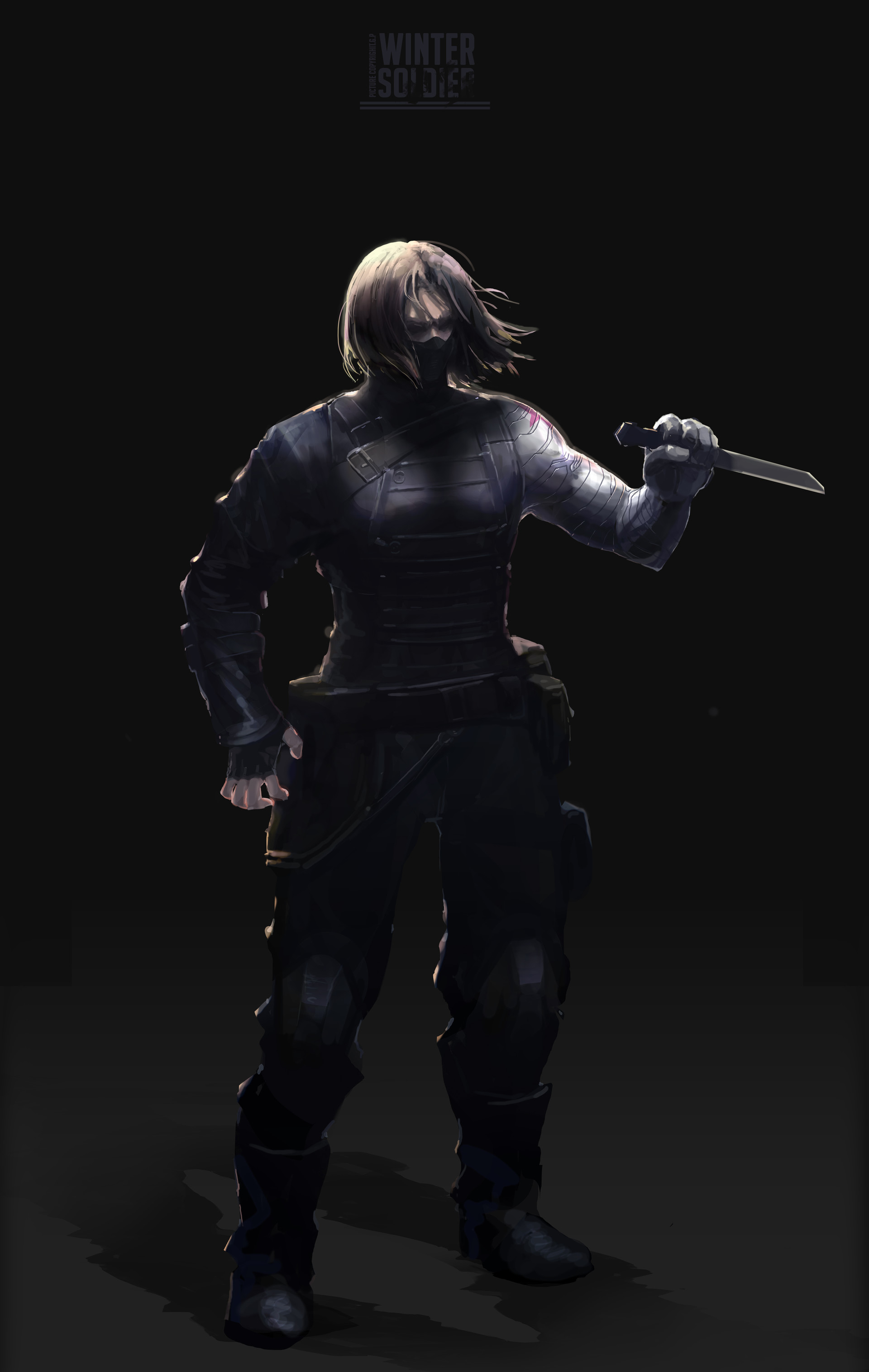ArtStation - Winter Soldier