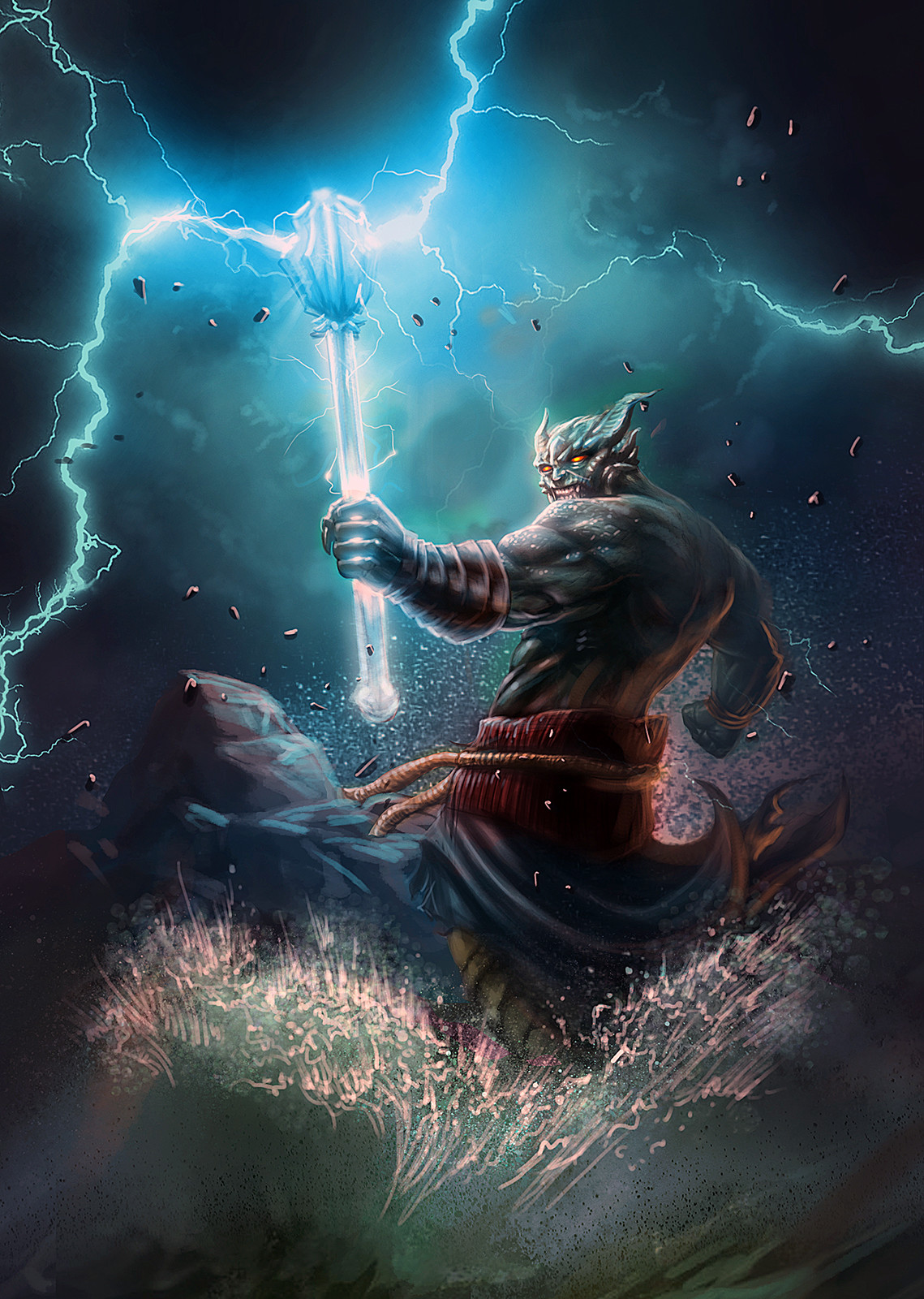 ArtStation - Thunder Mace, Allen Michael Geneta