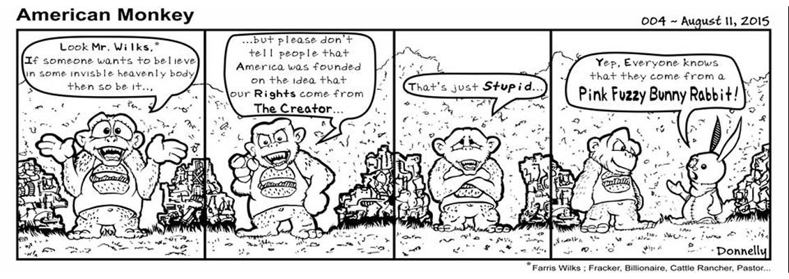 Christopher - American Monkey Comic Strip
