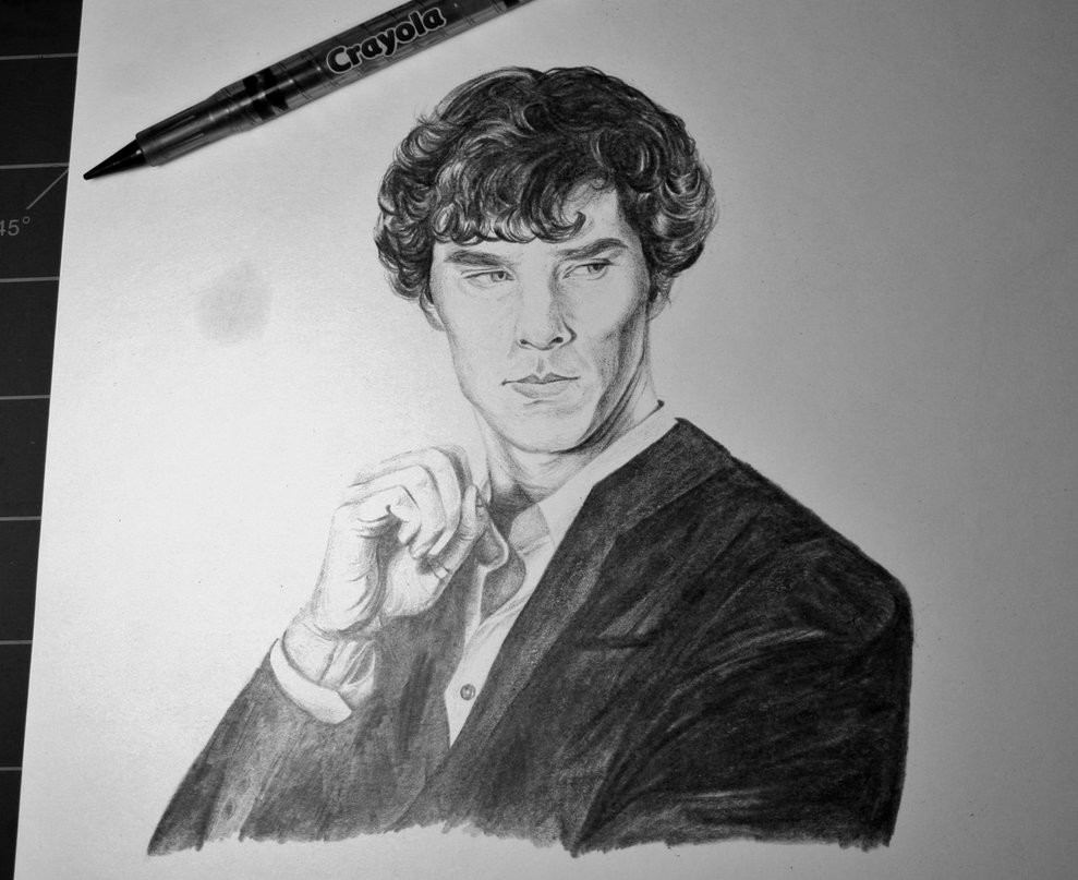 ArtStation - Sherlock CRAYON ART